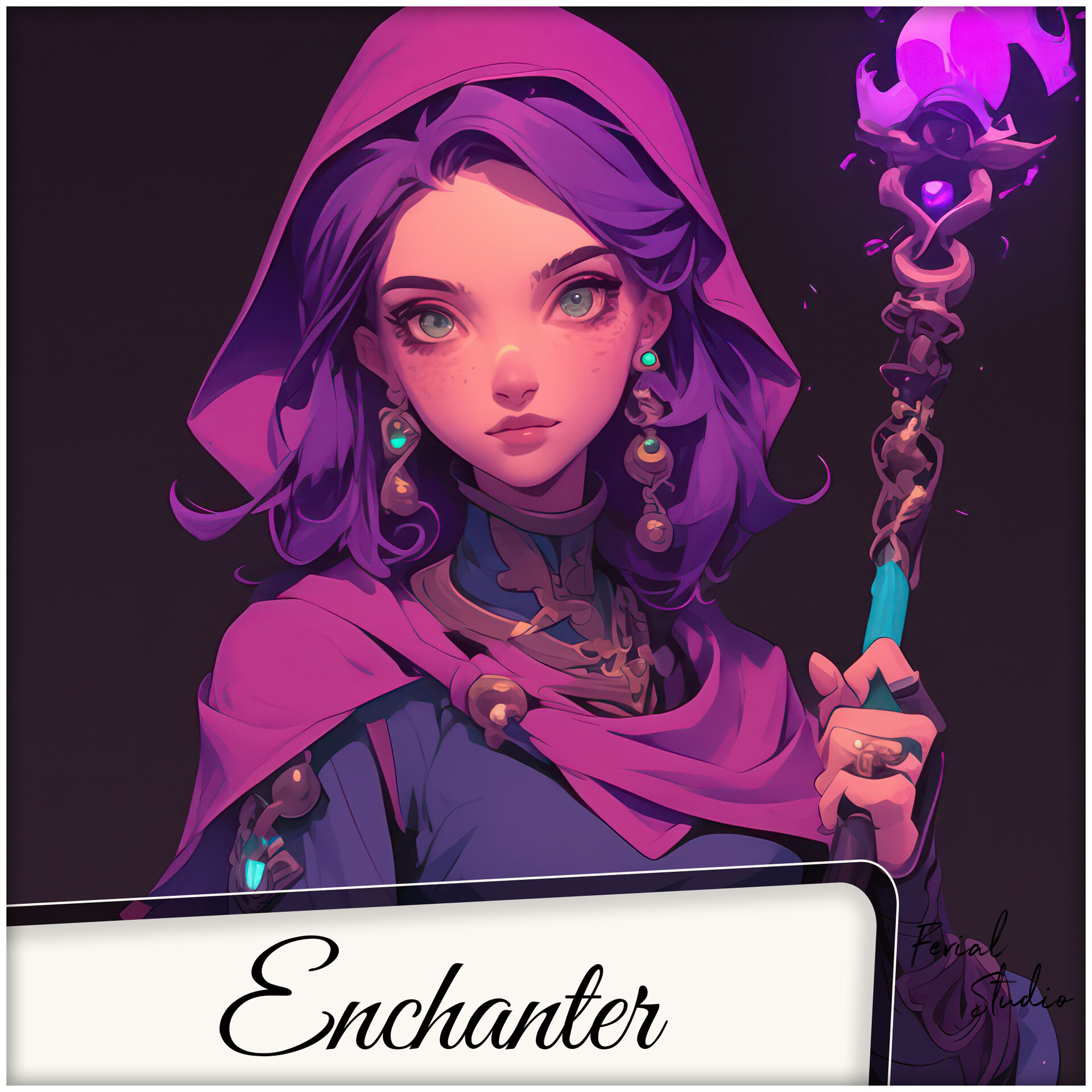 ArtStation - 🔹210 Enchanter - Cartoon Character Reference Image Pack v ...