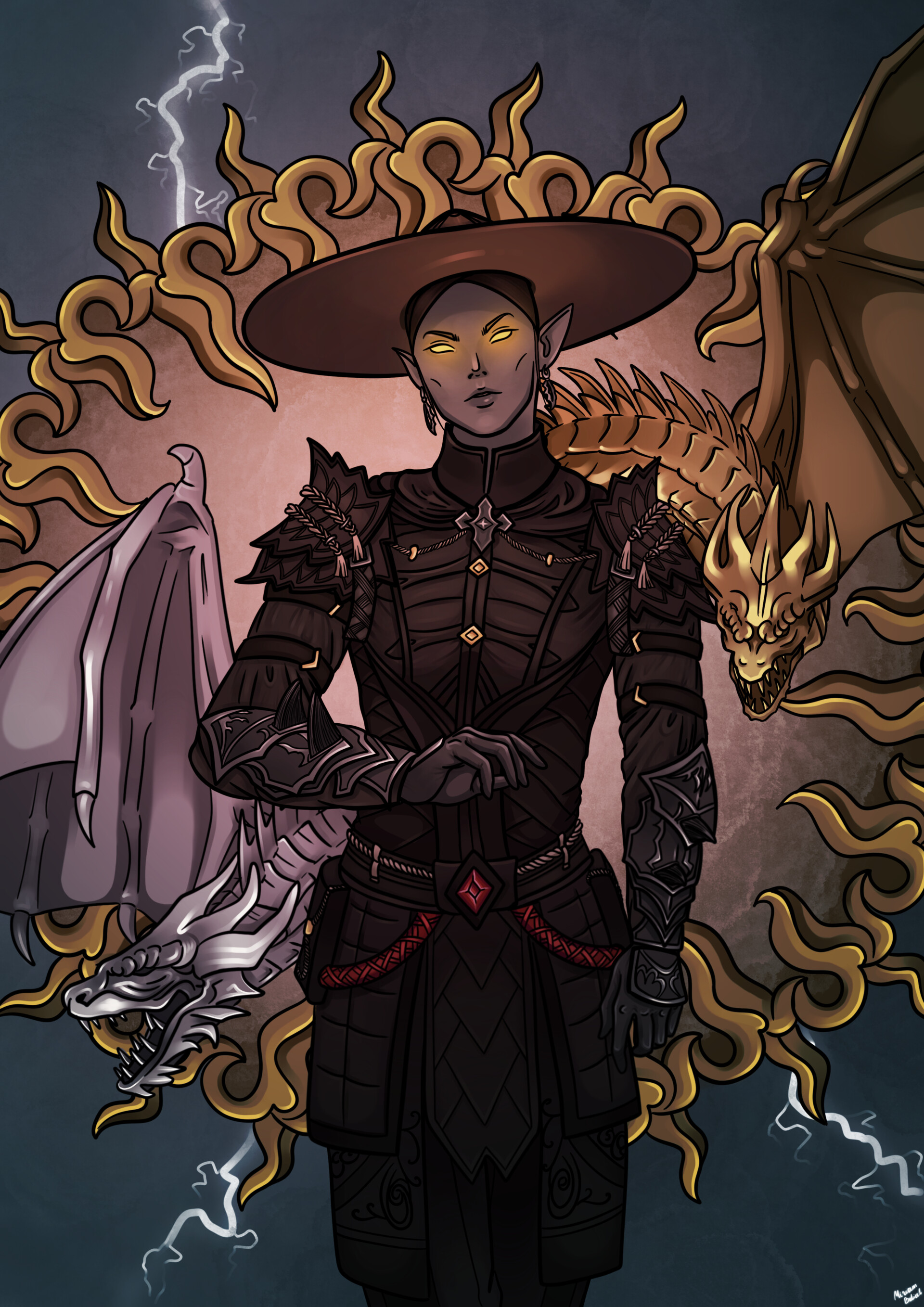 dunmer elder scrolls art