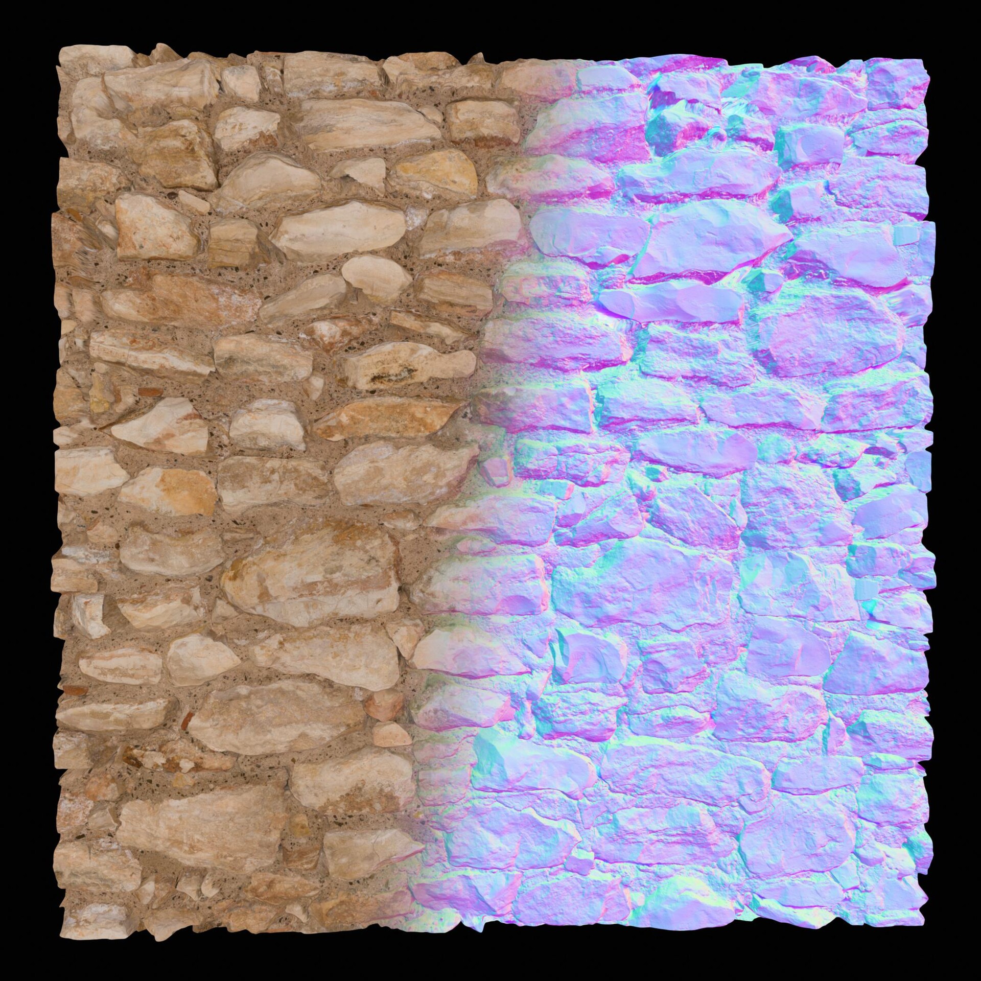 Max Kutsenko - Stone wall scan