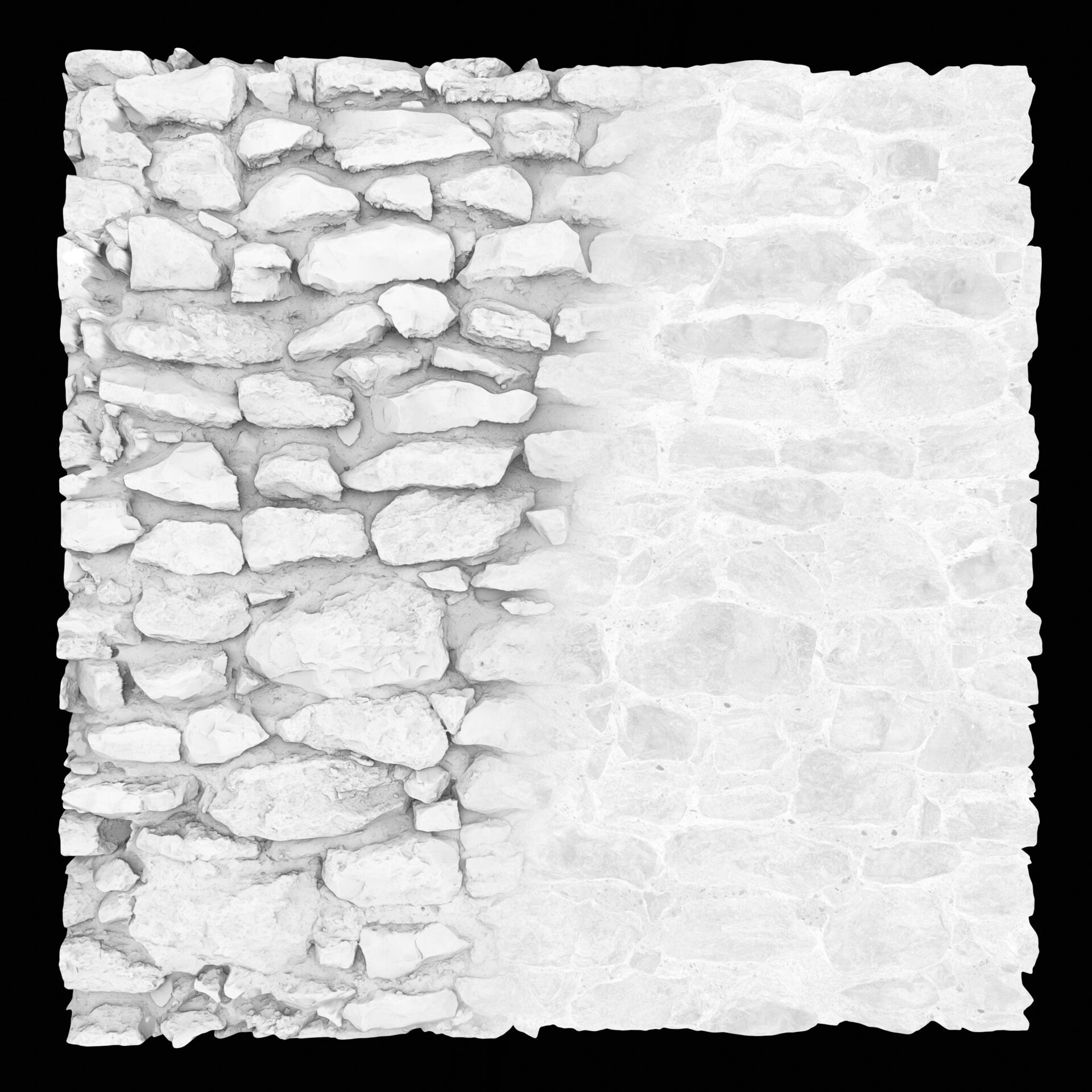 Max Kutsenko - Stone wall scan