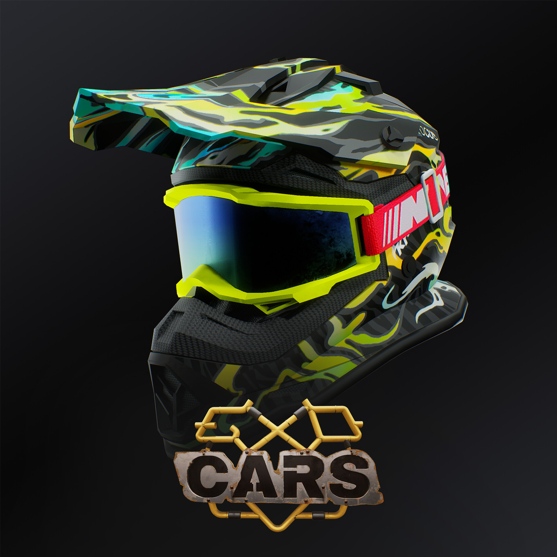 ArtStation - Motocross Helmets for EXOcars