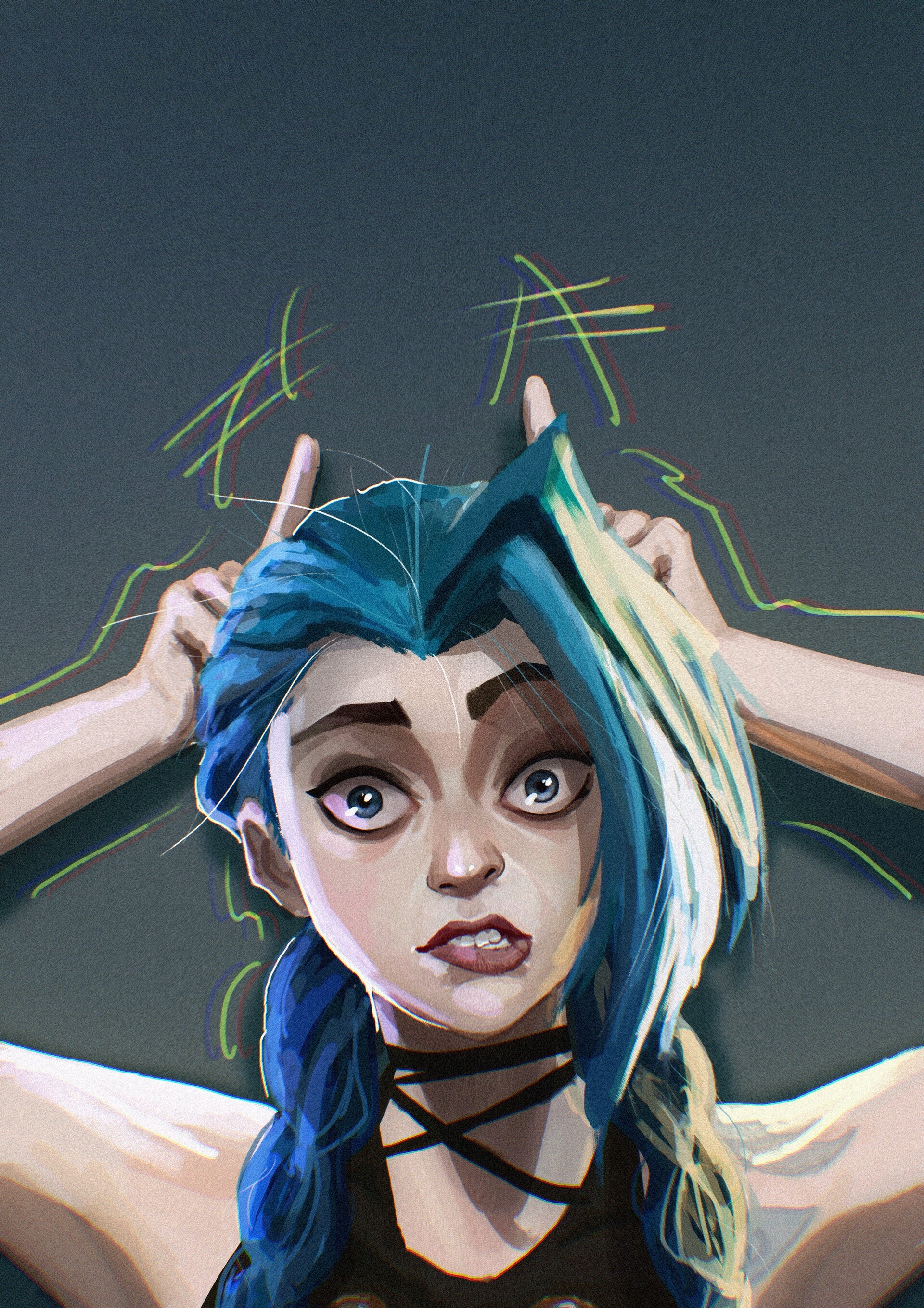 ArtStation - Fan art Jinx