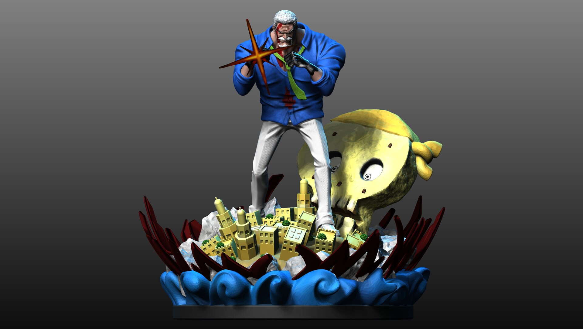 ArtStation - Monkey D. Garp