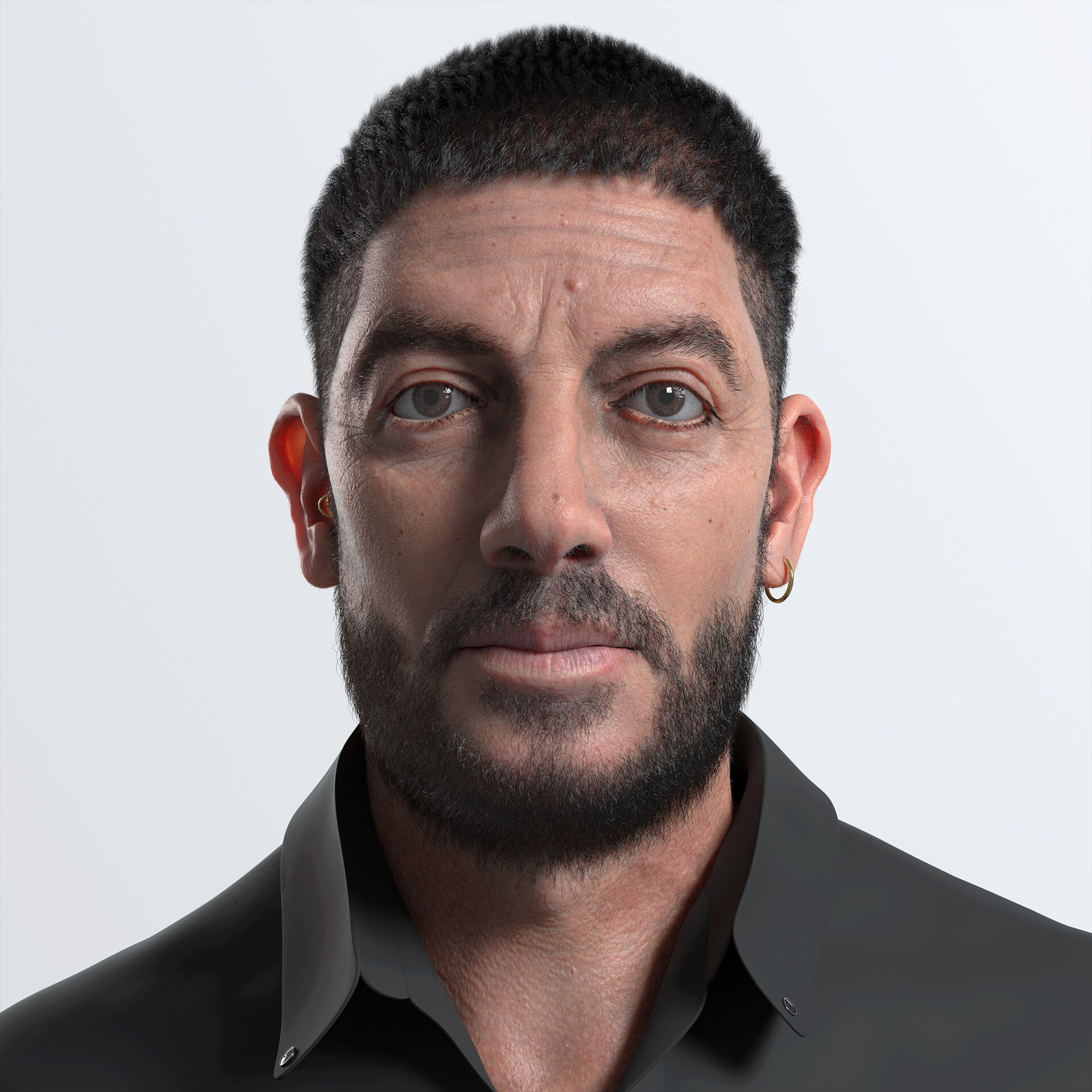 ArtStation - D. Broncano - Spanish ShowMan - likeness