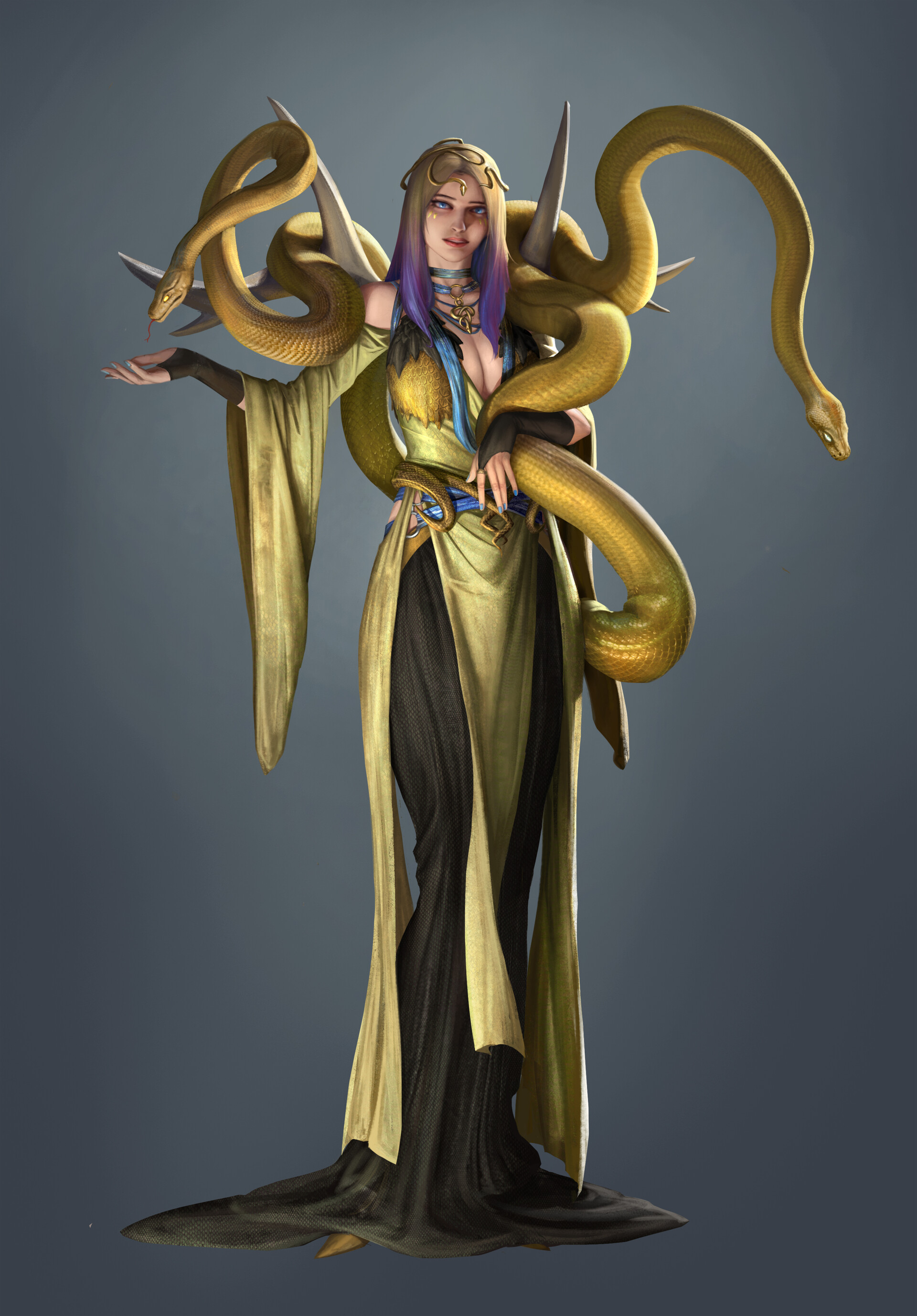 ArtStation - 蛇女！