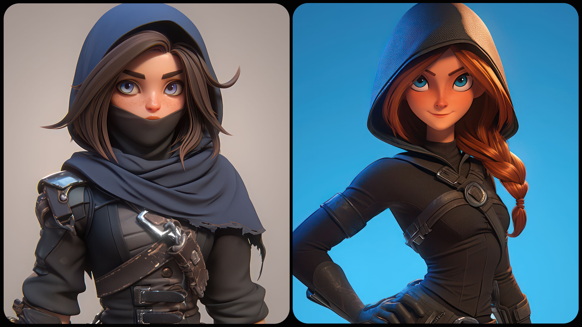 Ferial Studio - 🔹220 Thief - Cartoon Character Reference Image Pack v ...