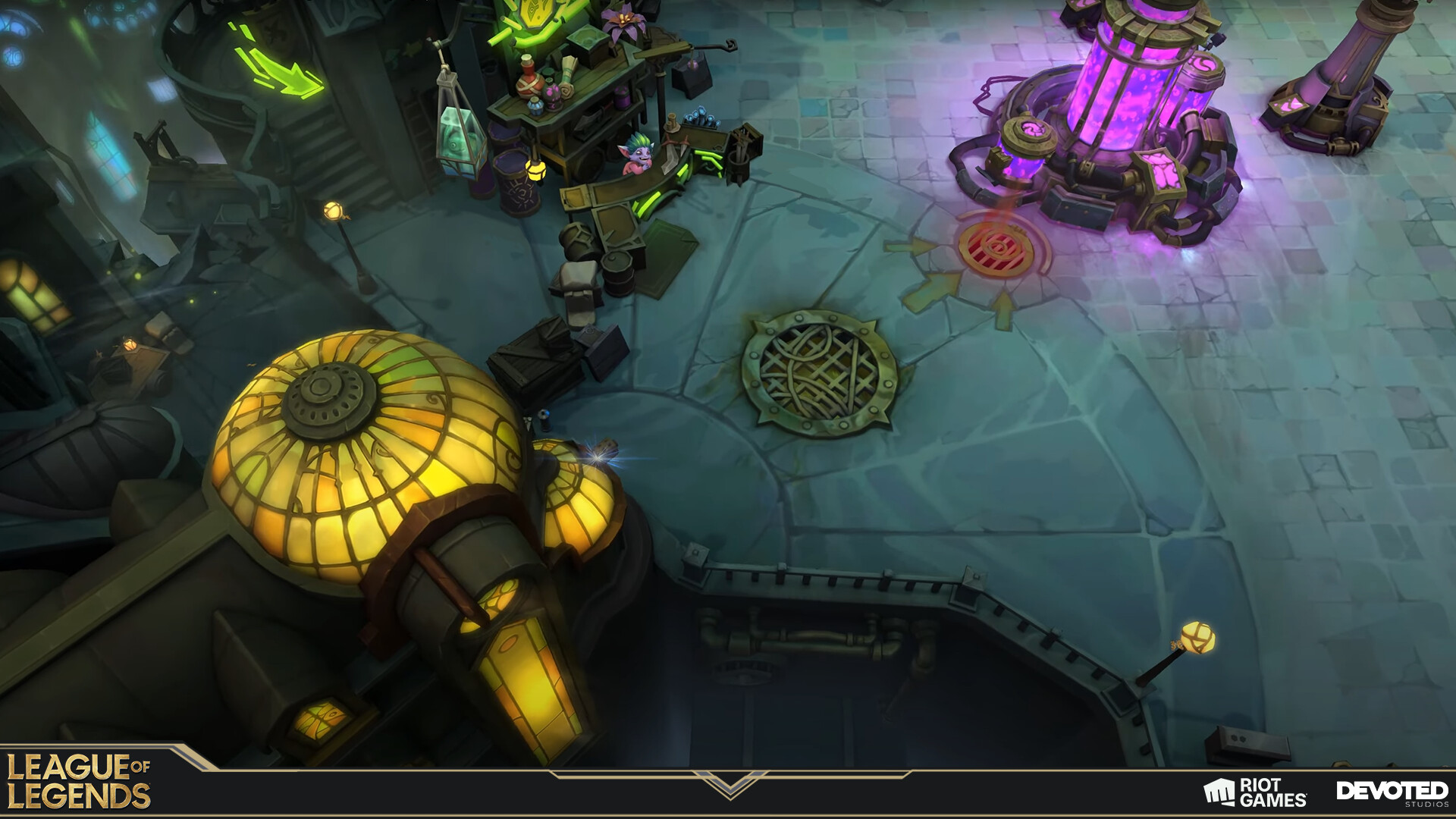 ZUGZUG Studio - League of Legends - Bridge of Progress, Zaun Side