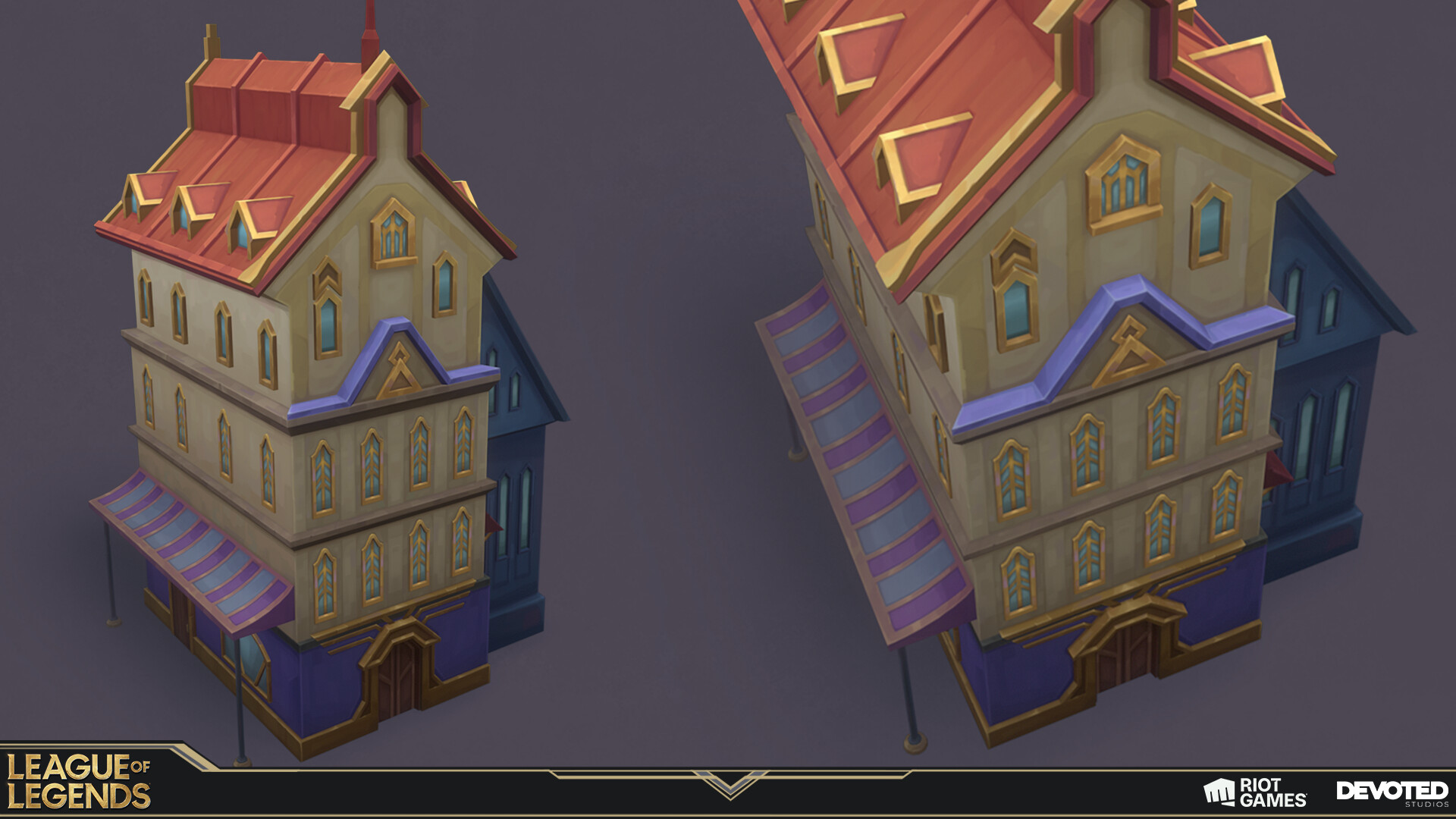 ZUGZUG Studio - League of Legends - Bridge of Progress, Piltover Town