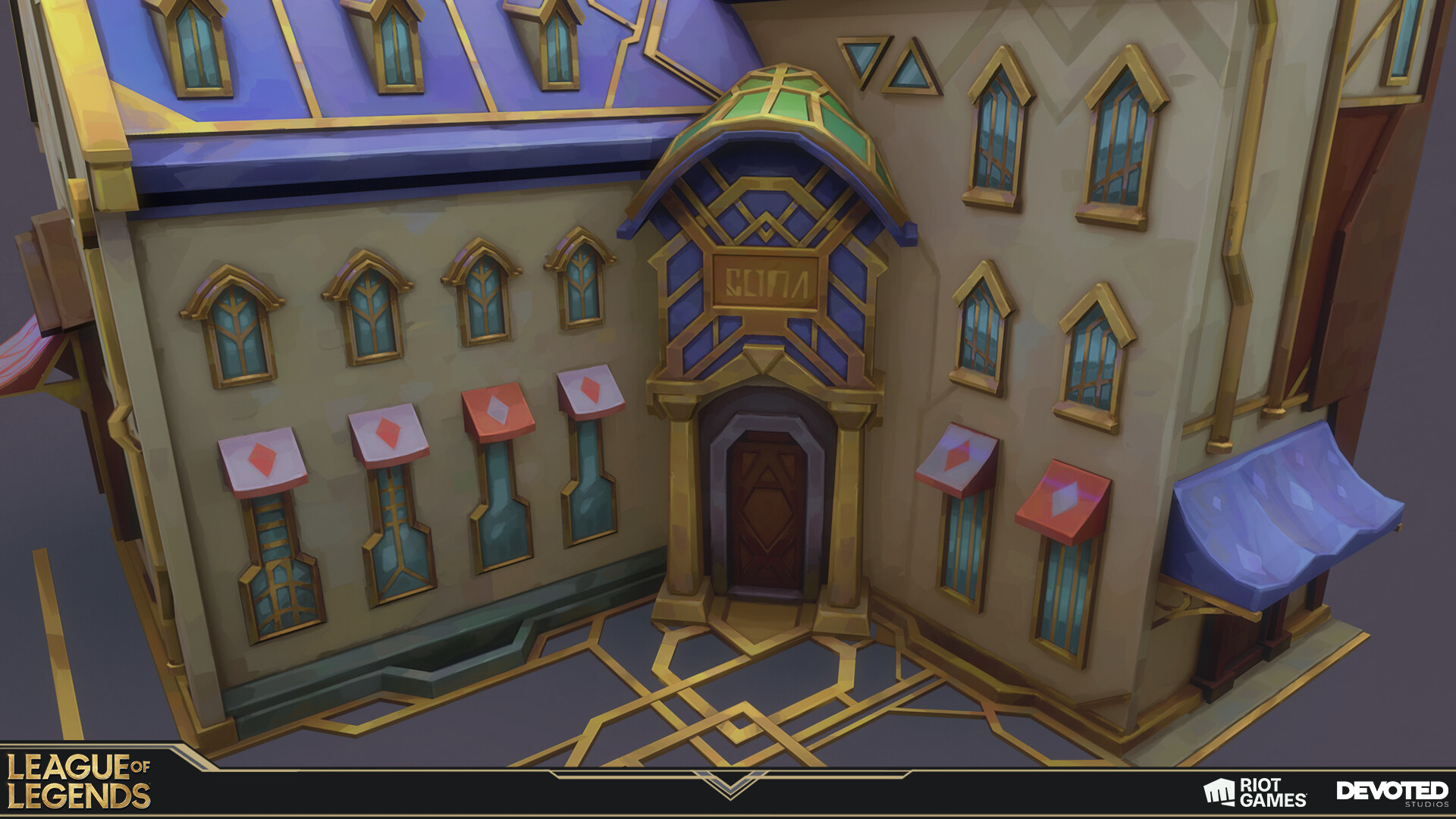 ZUGZUG Studio - League of Legends - Bridge of Progress, Piltover Town