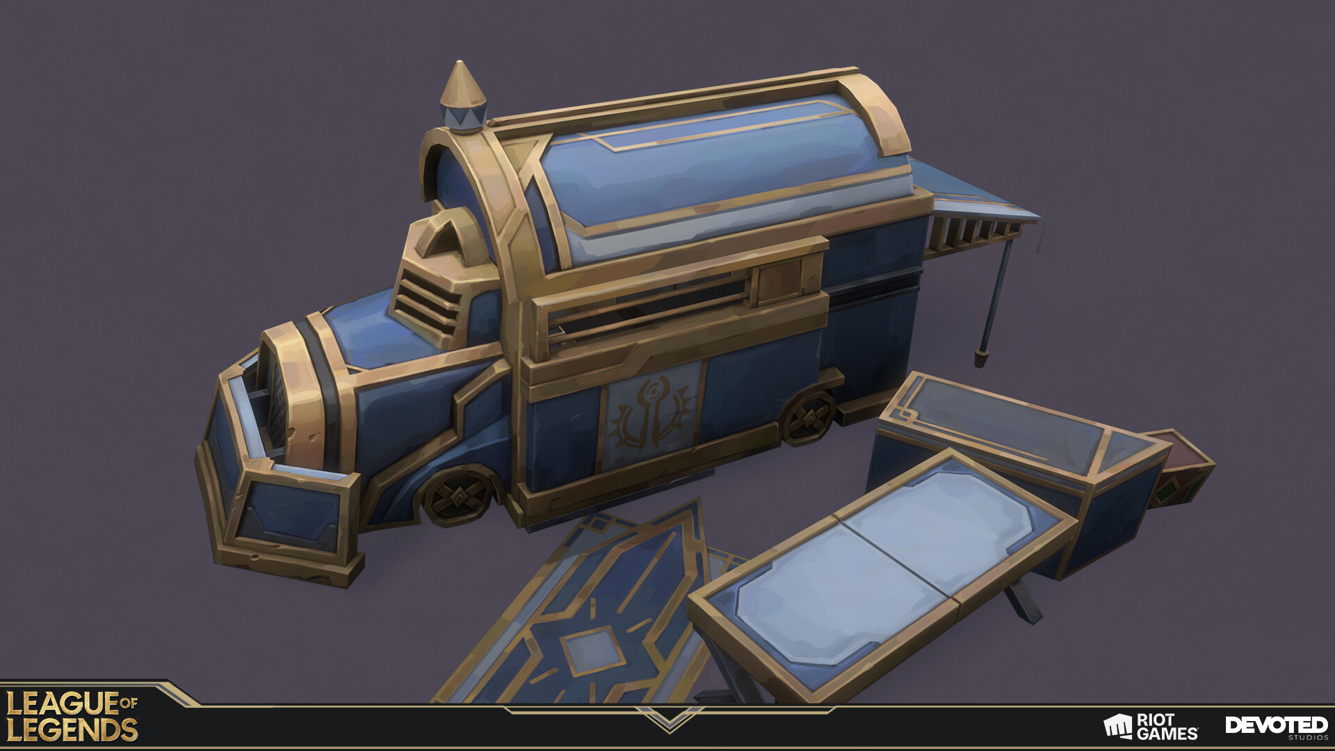 ZUGZUG Studio - League of Legends - Bridge of Progress, Piltover Town