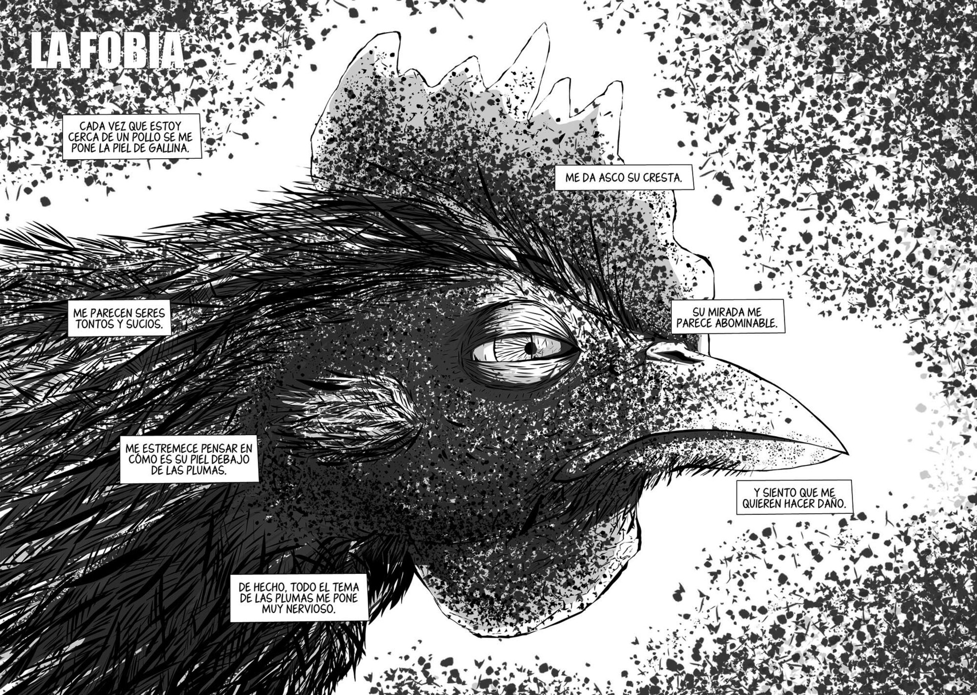 Joaquín Cuevas Tellería - Old comic book works (fragments)