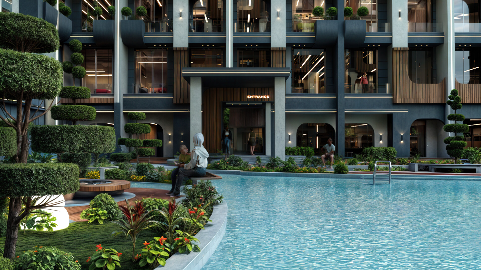 Hossam Ghalwash - BAHJA RESIDENCE EL SHEIKH ZAYED