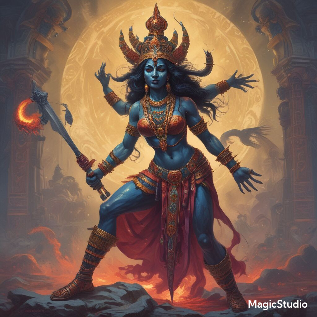 ArtStation - goddess kalima