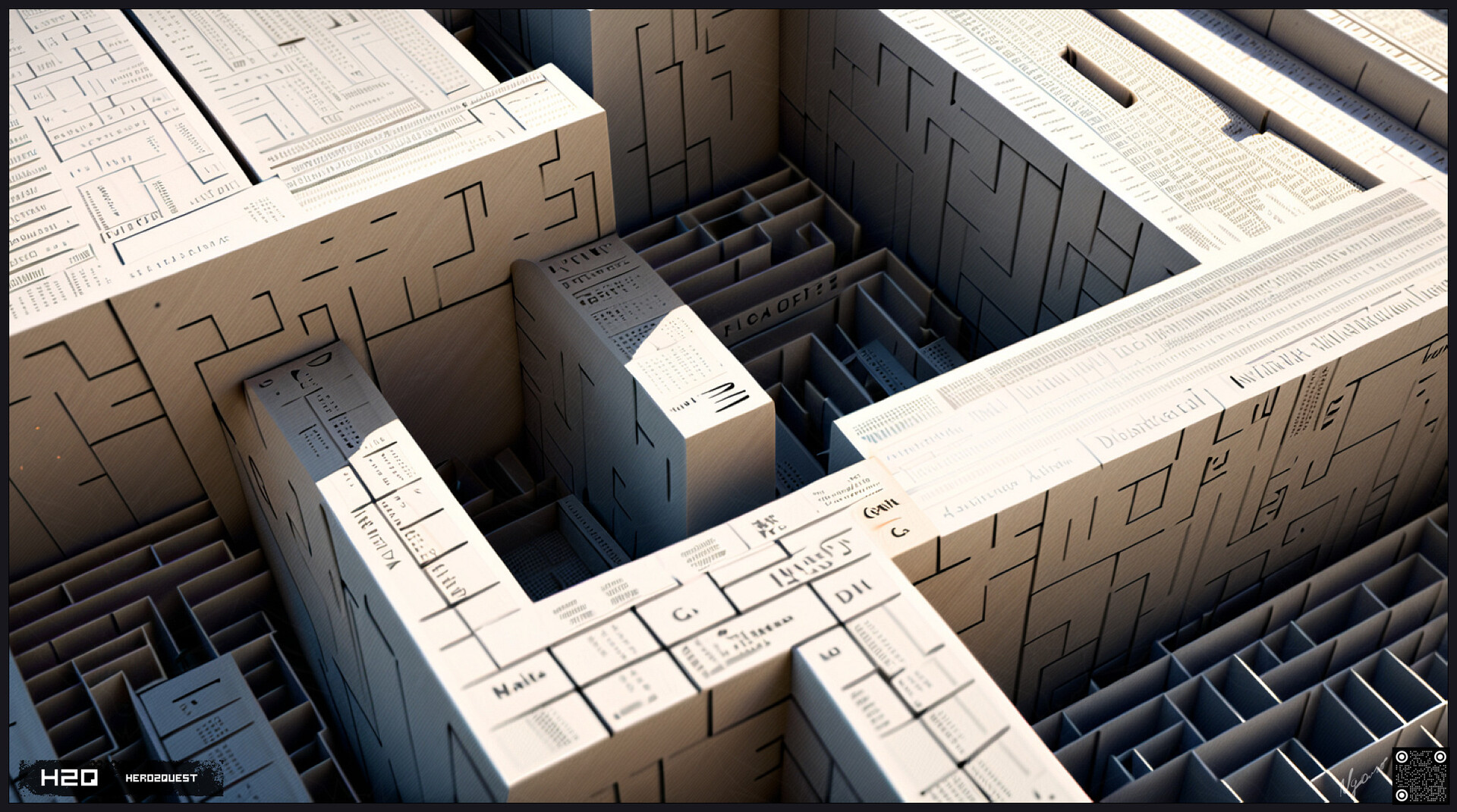 ArtStation - PAPER LABYRINTHS