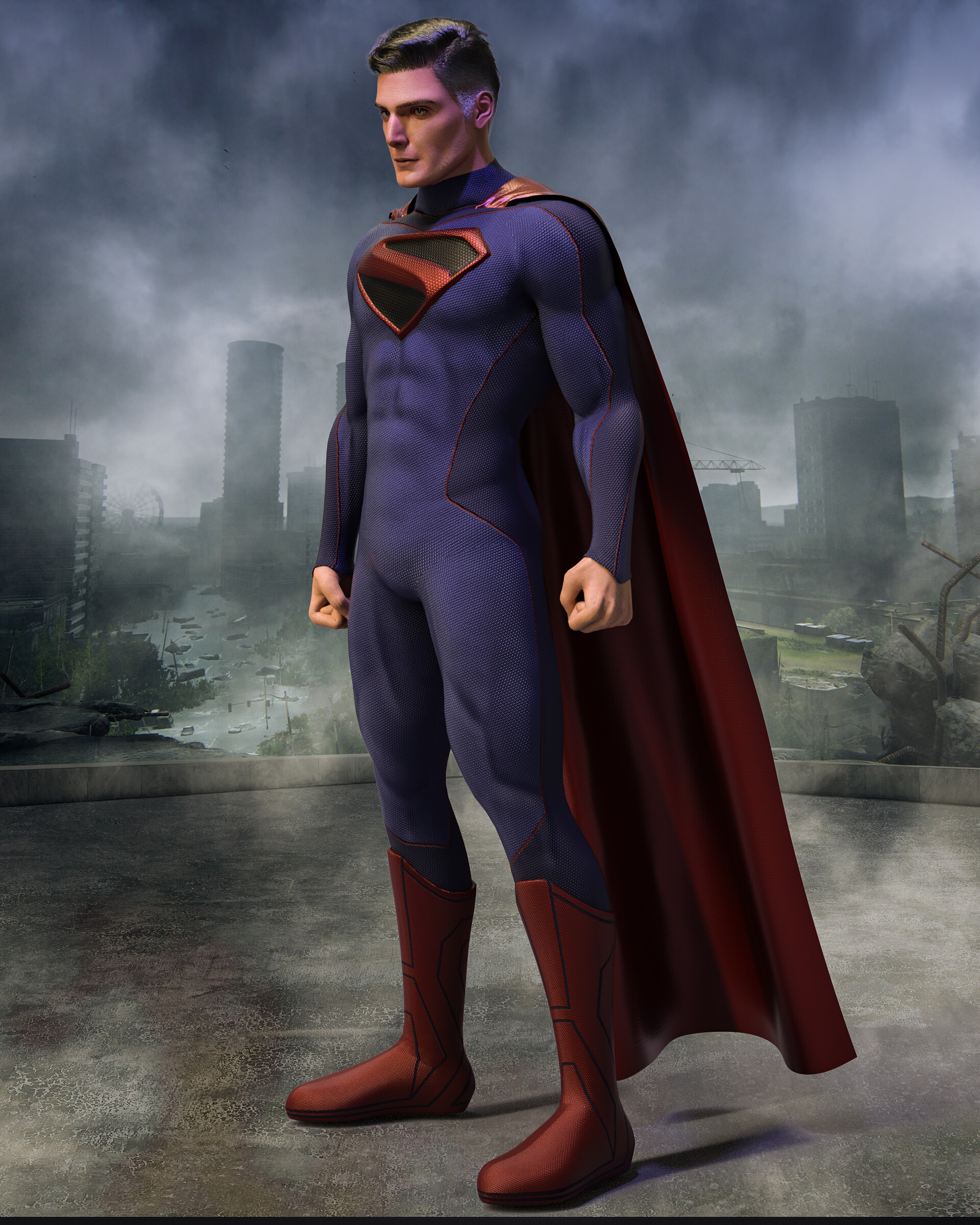 ArtStation - Superman Kingdom Come