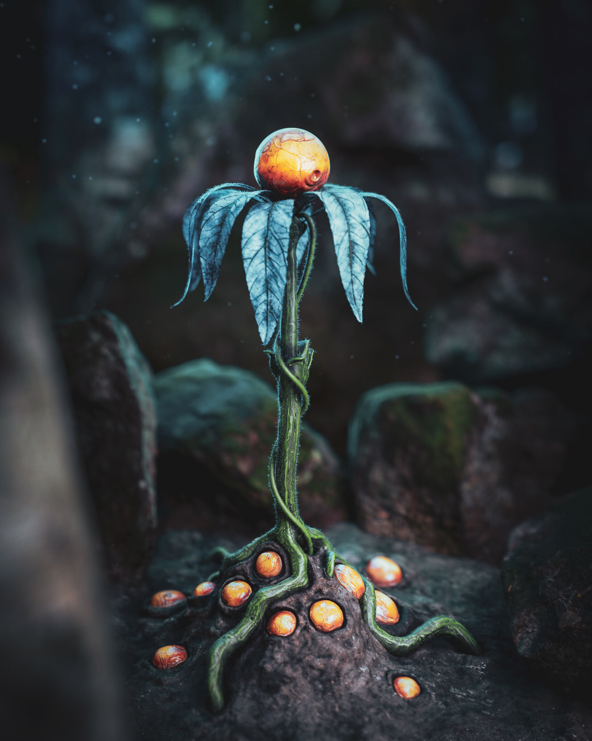 ArtStation - ALIEN PLANT