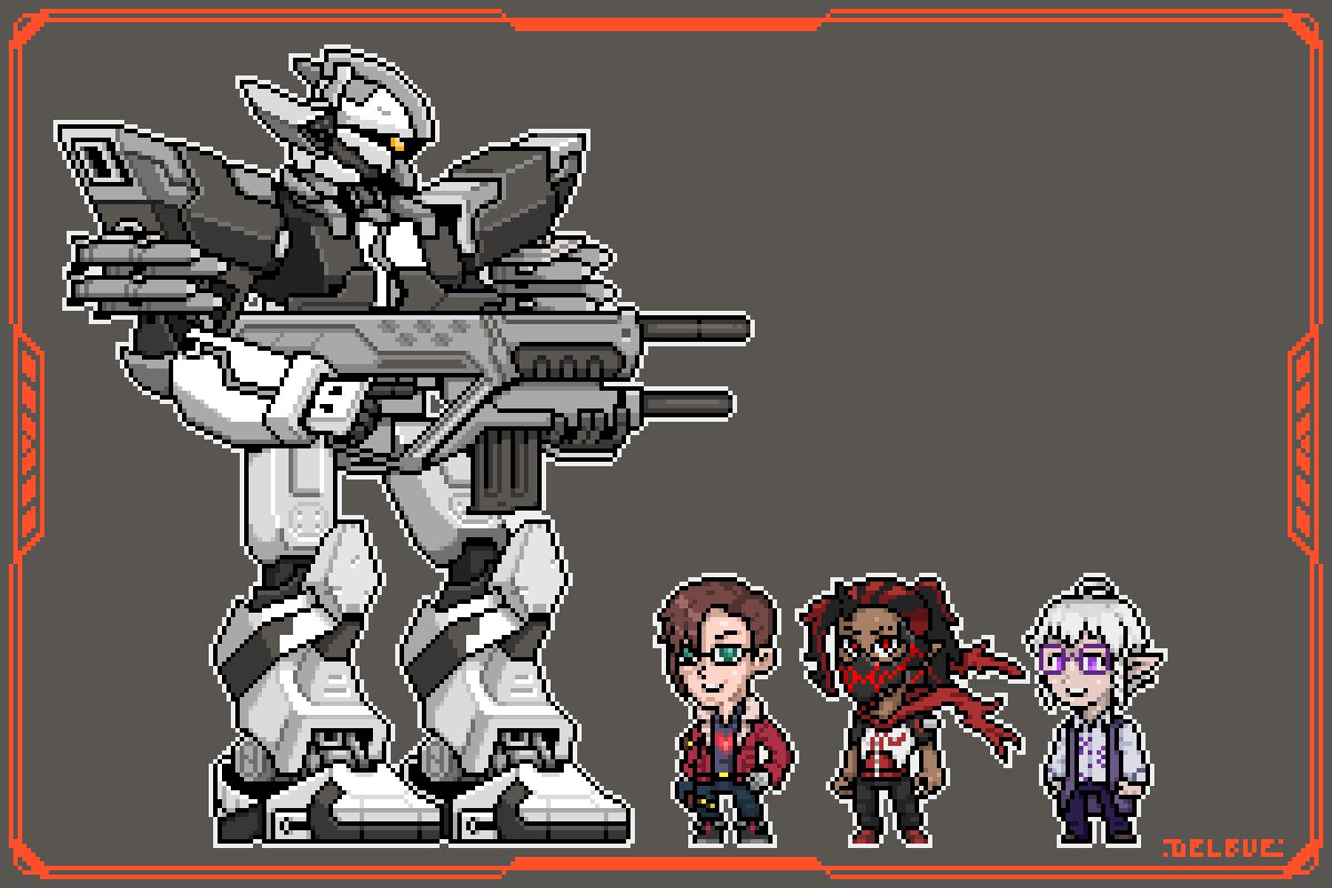 ArtStation - Comission (Mecha and characters)