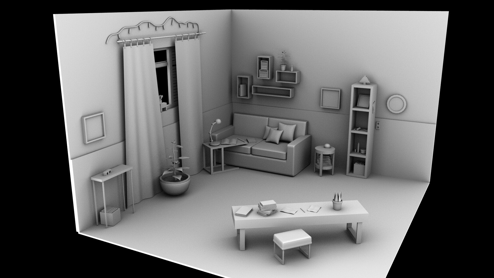 ArtStation - Cartoon room