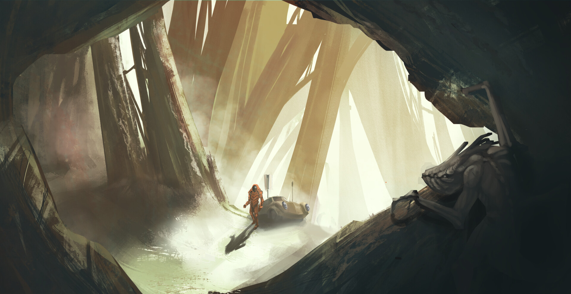 ArtStation - Depths of the Cave