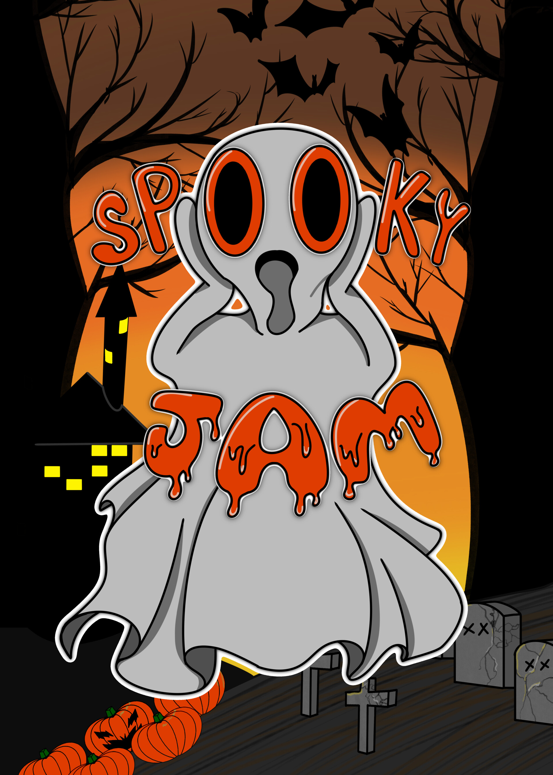 ArtStation - Spooky Jam Poster