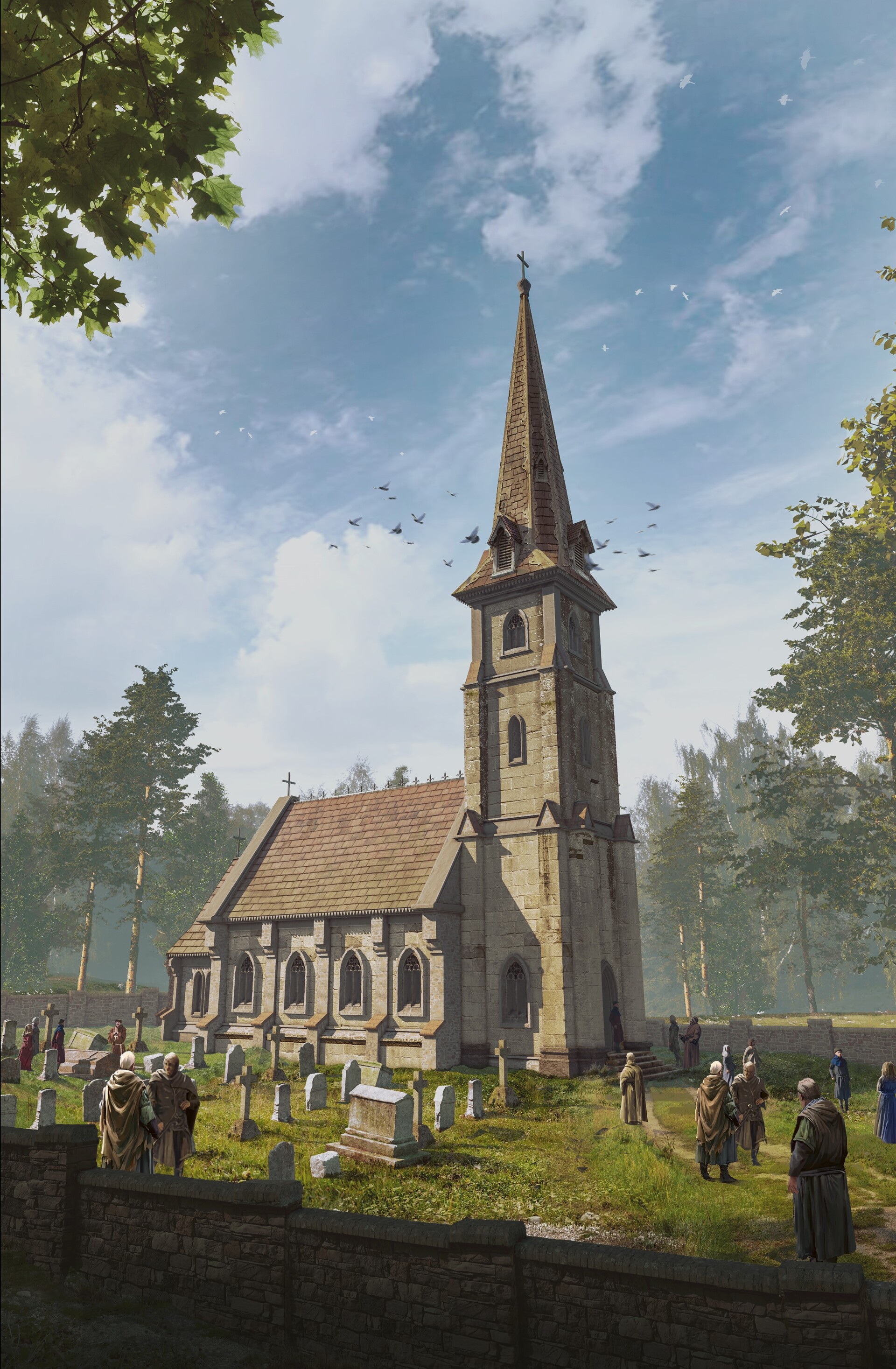 ArtStation - Medieval Church