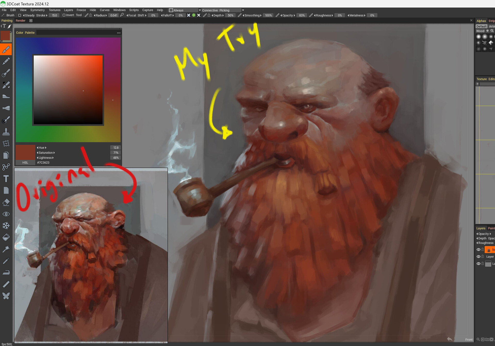 ArtStation - Loose strokes paintings