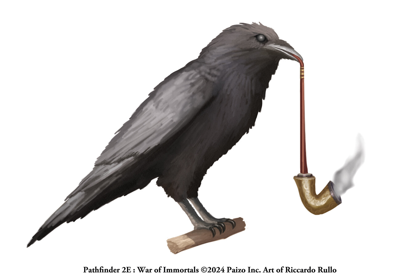 ArtStation - Crow, illustrated for RPG book Pathfinder 2E : War of ...