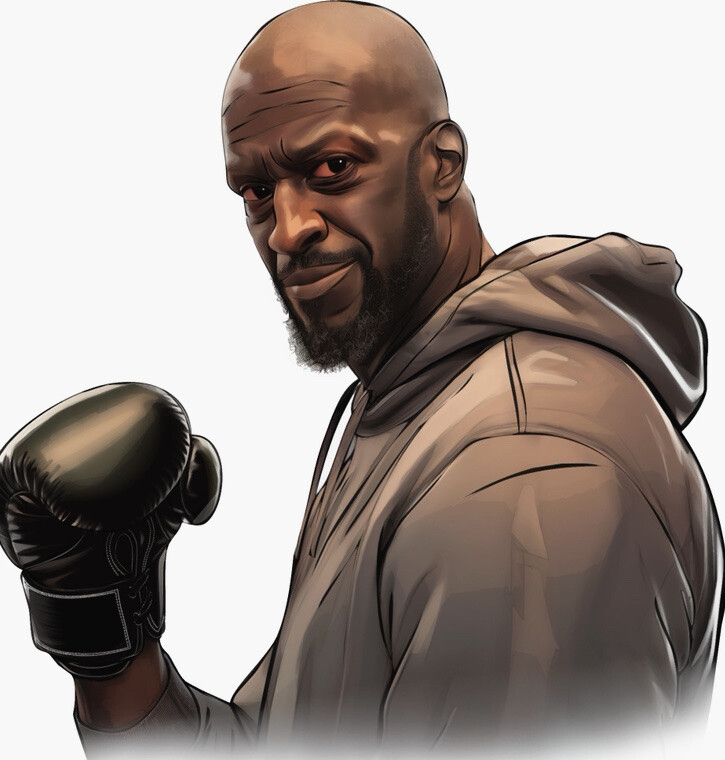 ArtStation - Boxing coach