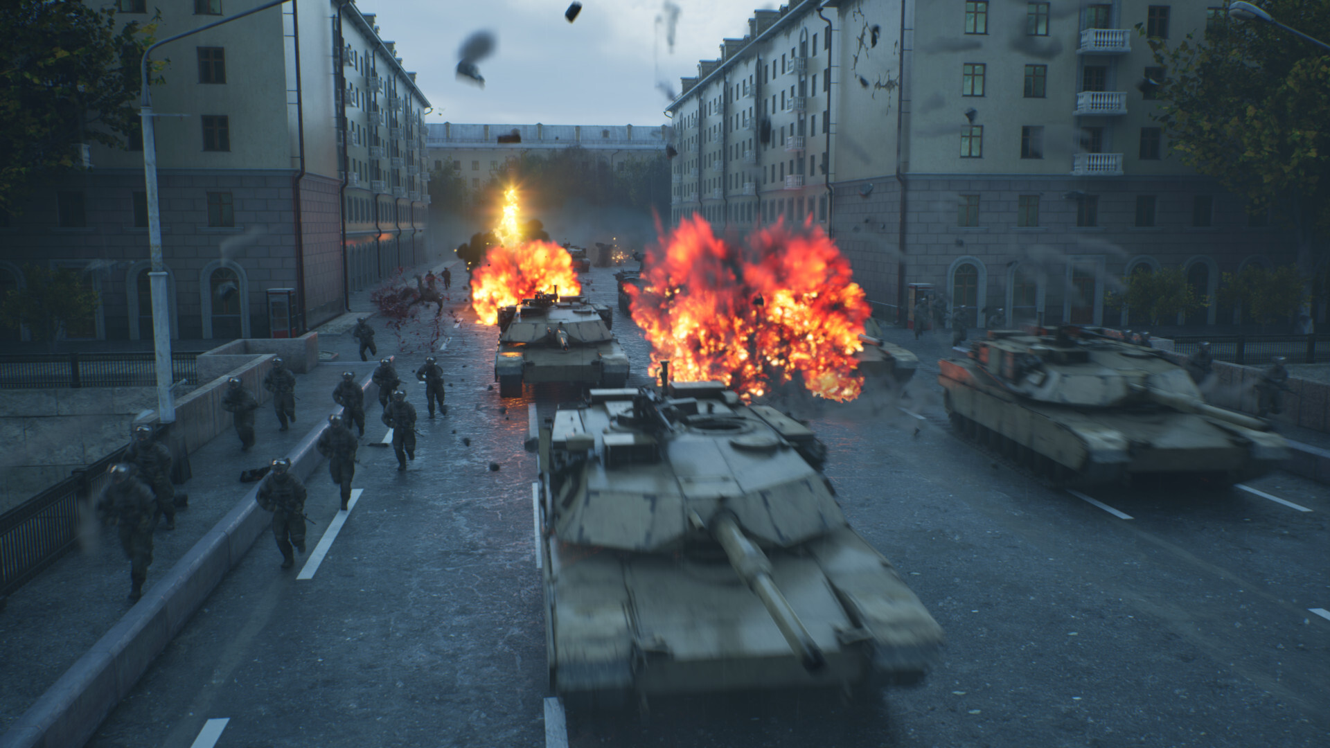 ArtStation - WW3 Cinematic (Red Allert tribute)