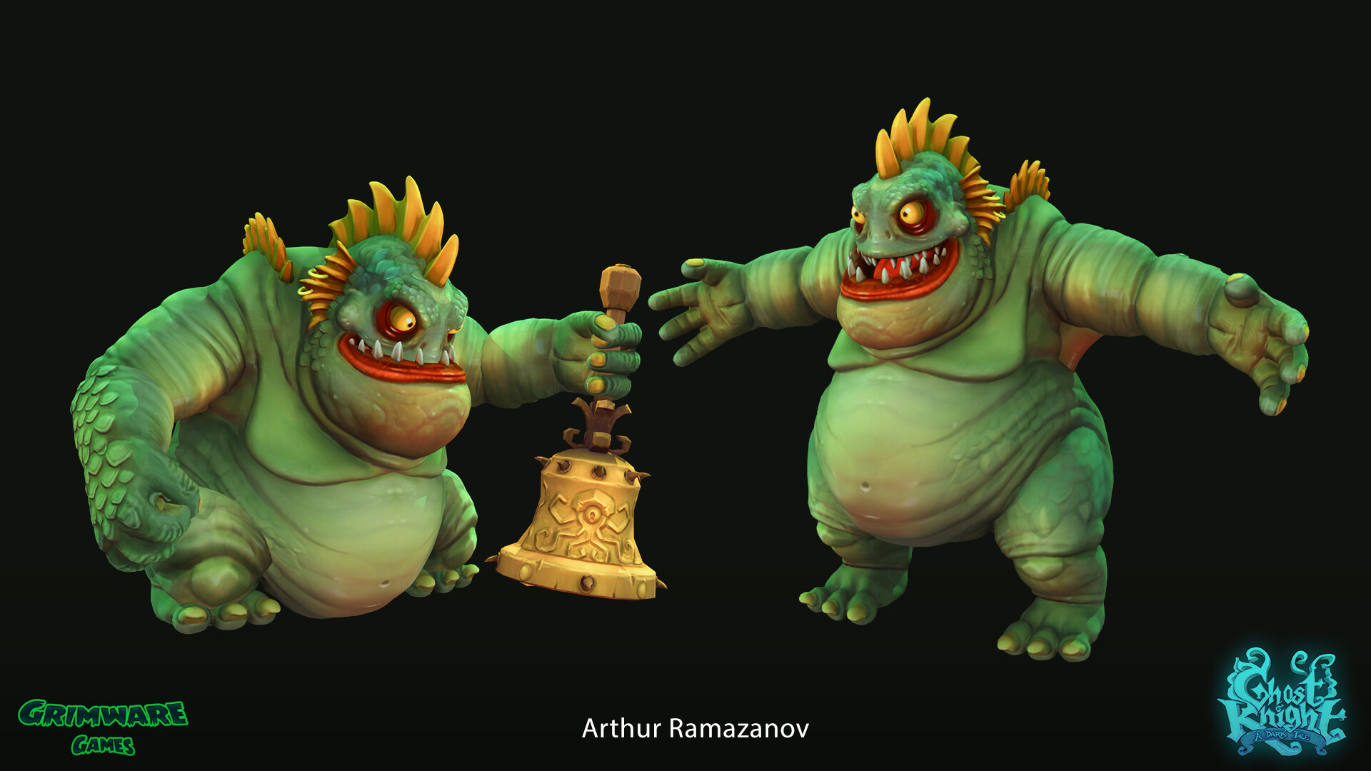 Arthur Ramazanov - Ghost Knight: A Dark Tale - Fishman MiniBoss