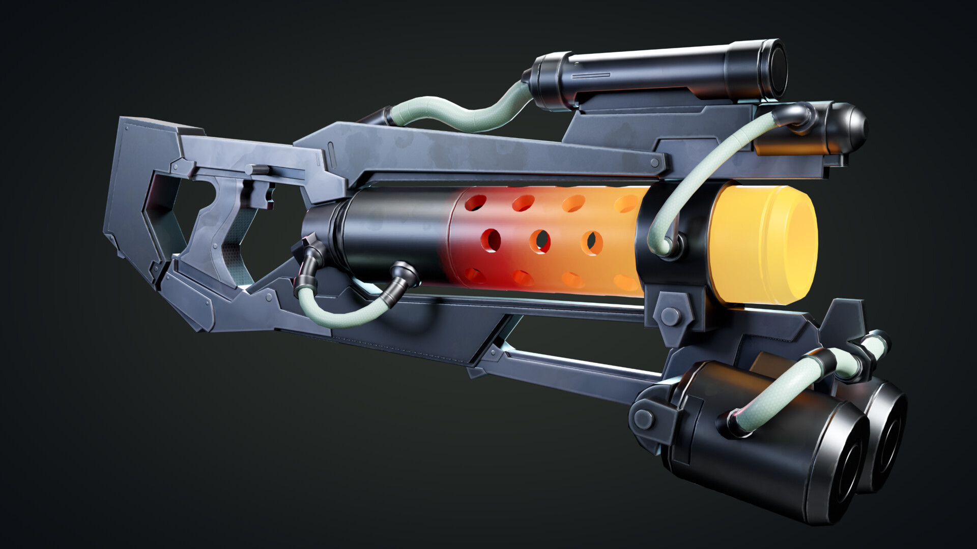 ArtStation - Pulse Rifle