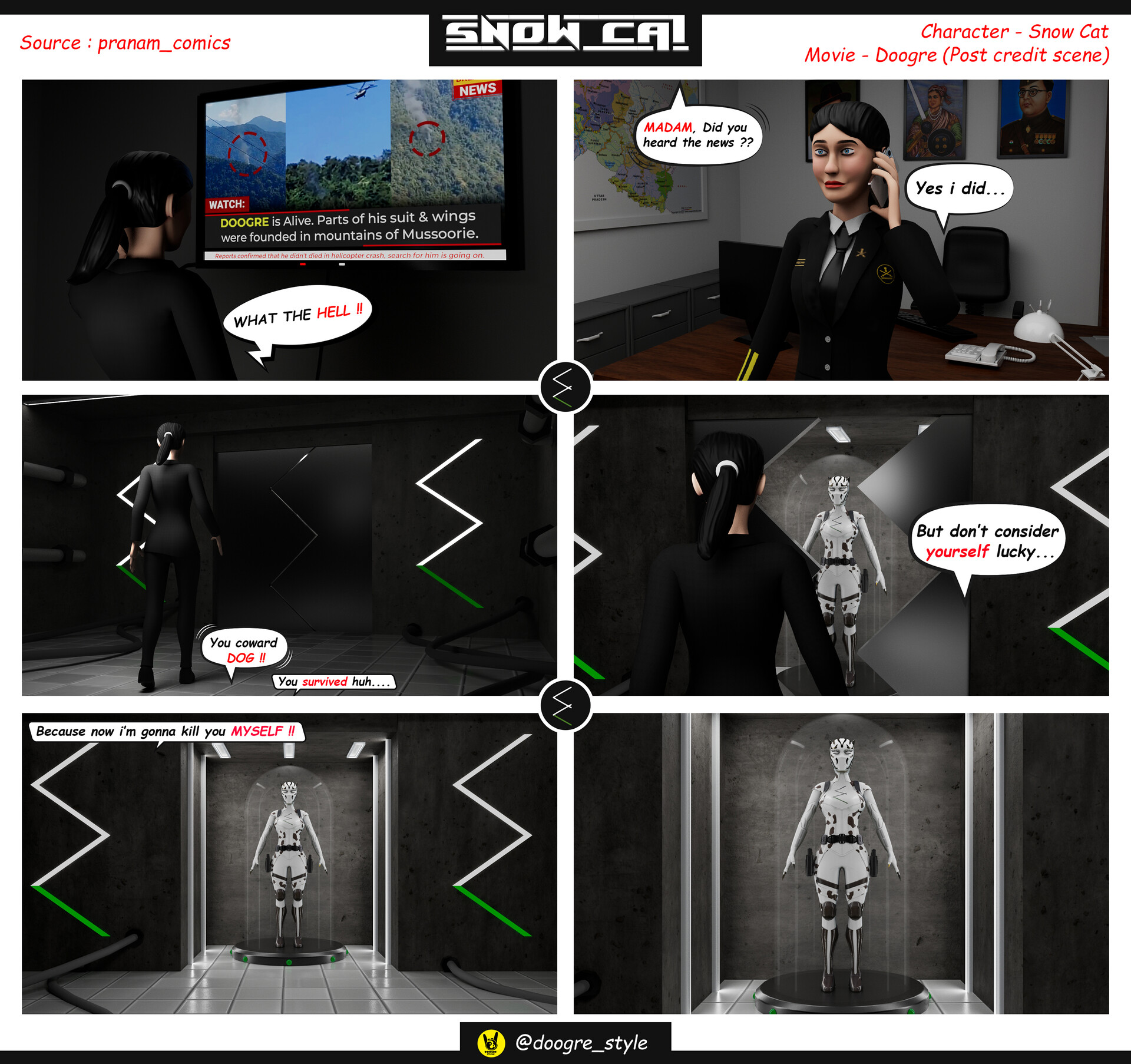 ArtStation - Snowcat's Revenge