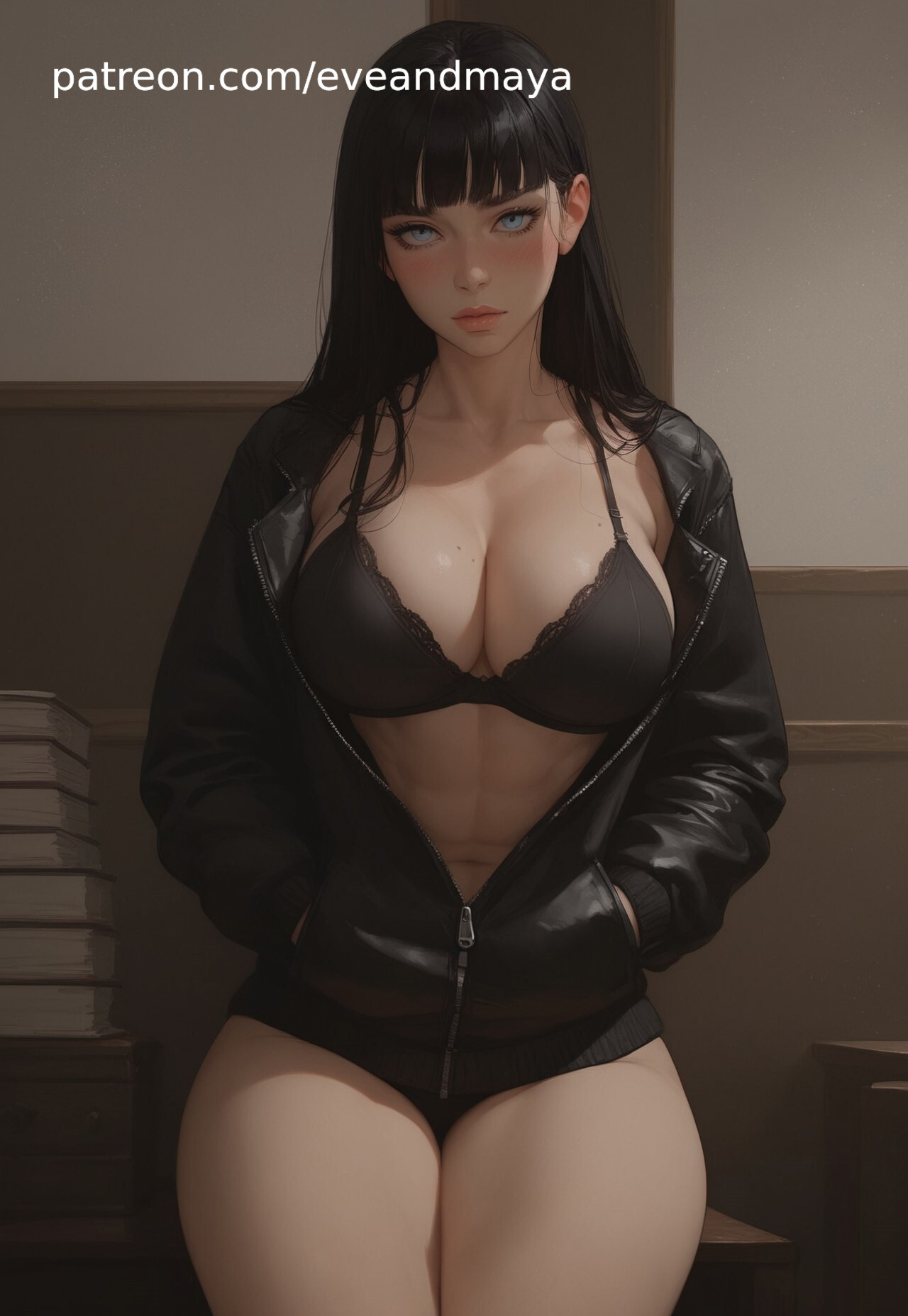ArtStation - Eve in a Jacket