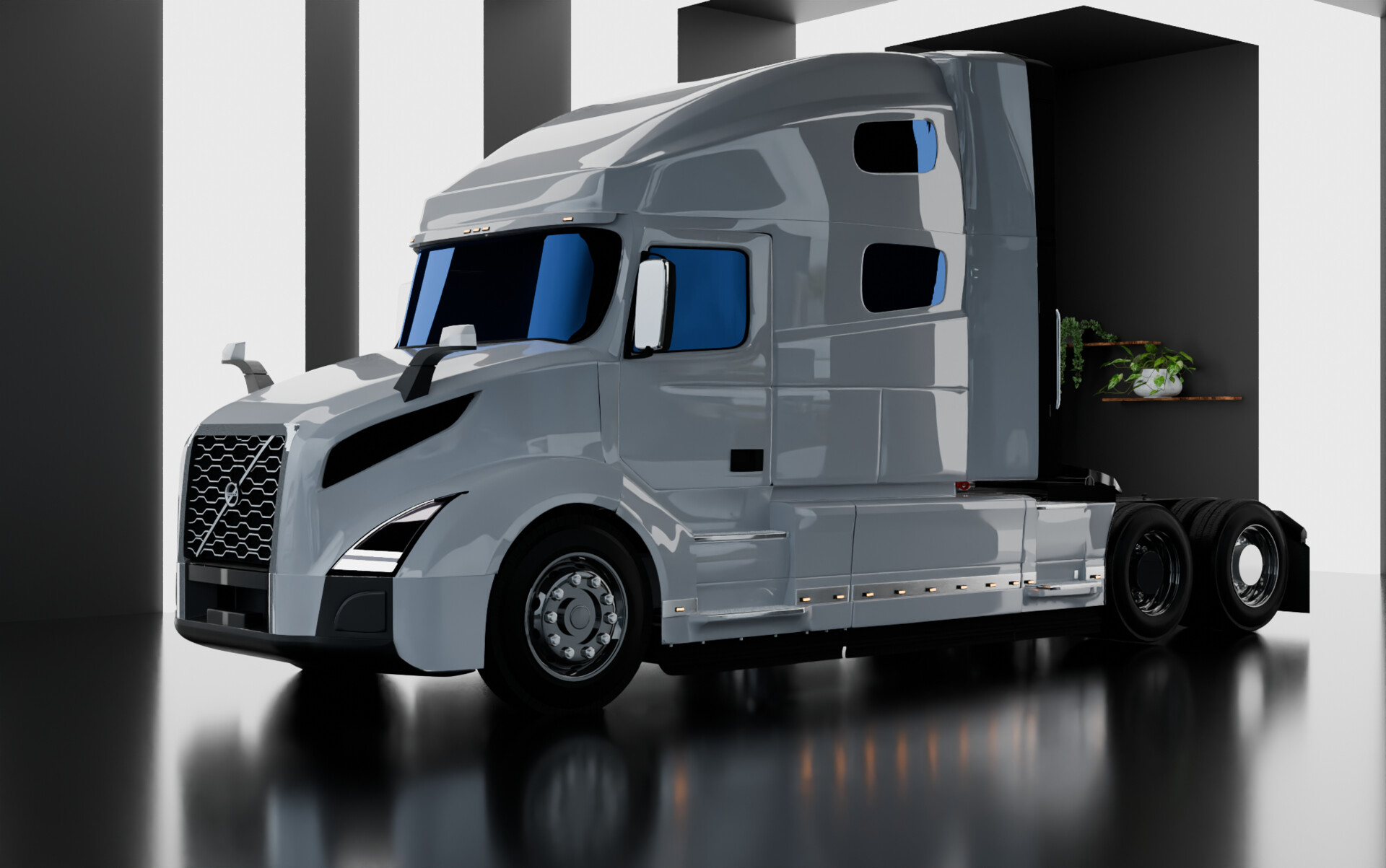 ArtStation - Volvo VNL