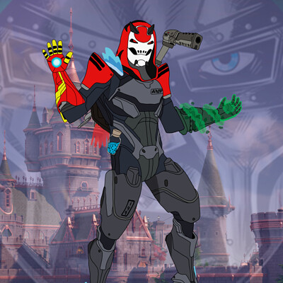 how to draw fortnite vendetta