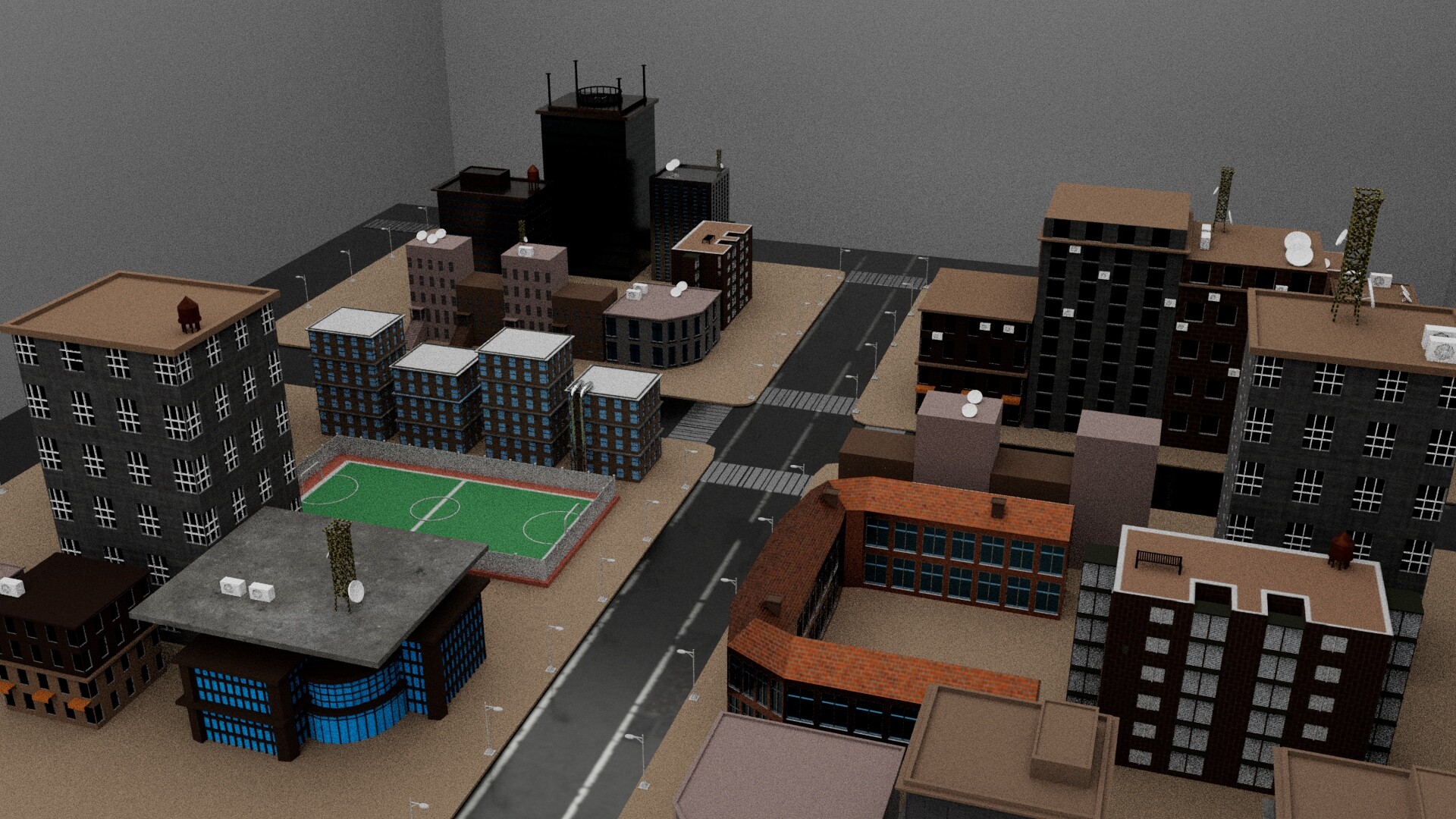 ArtStation - 3D City Environment