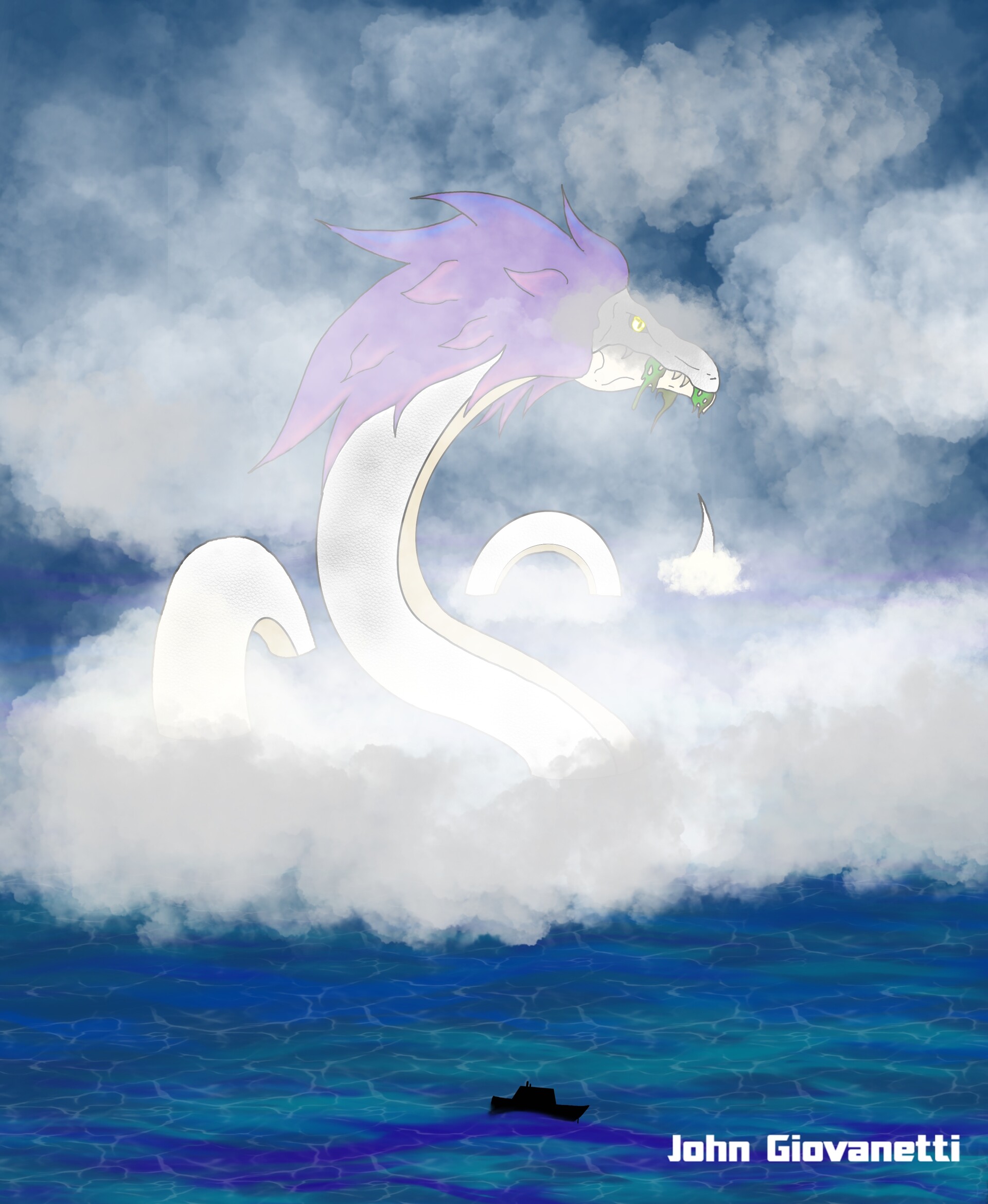 John Giovanetti - Monster 12: Kur-o the Sea Serpent