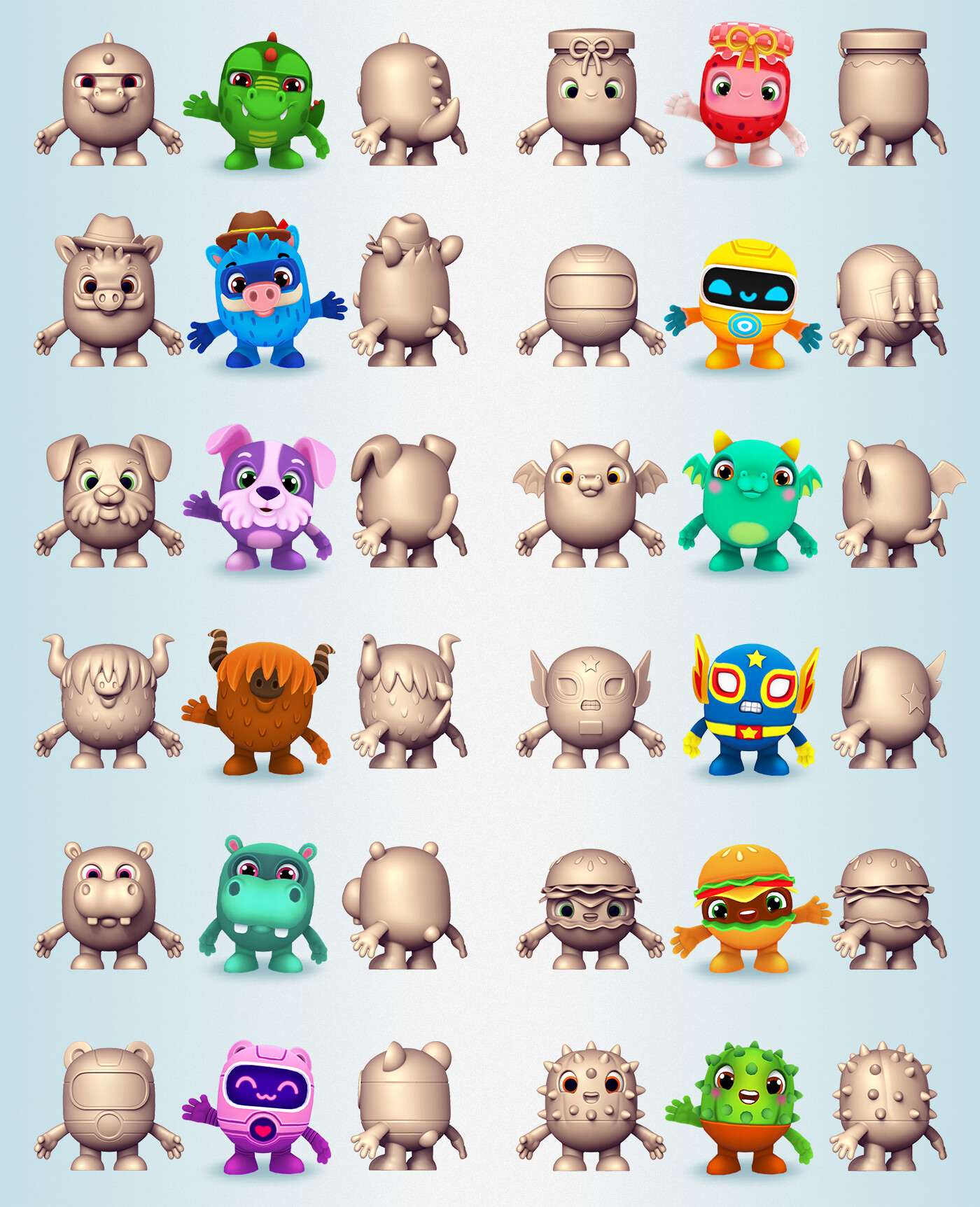 Gabriella Balista - Piñata Smash Simulator: Character Art