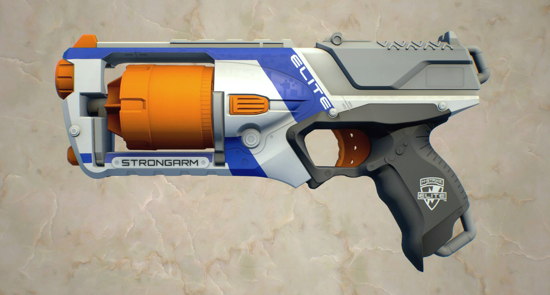 ArtStation - NERF Elite Strongarm