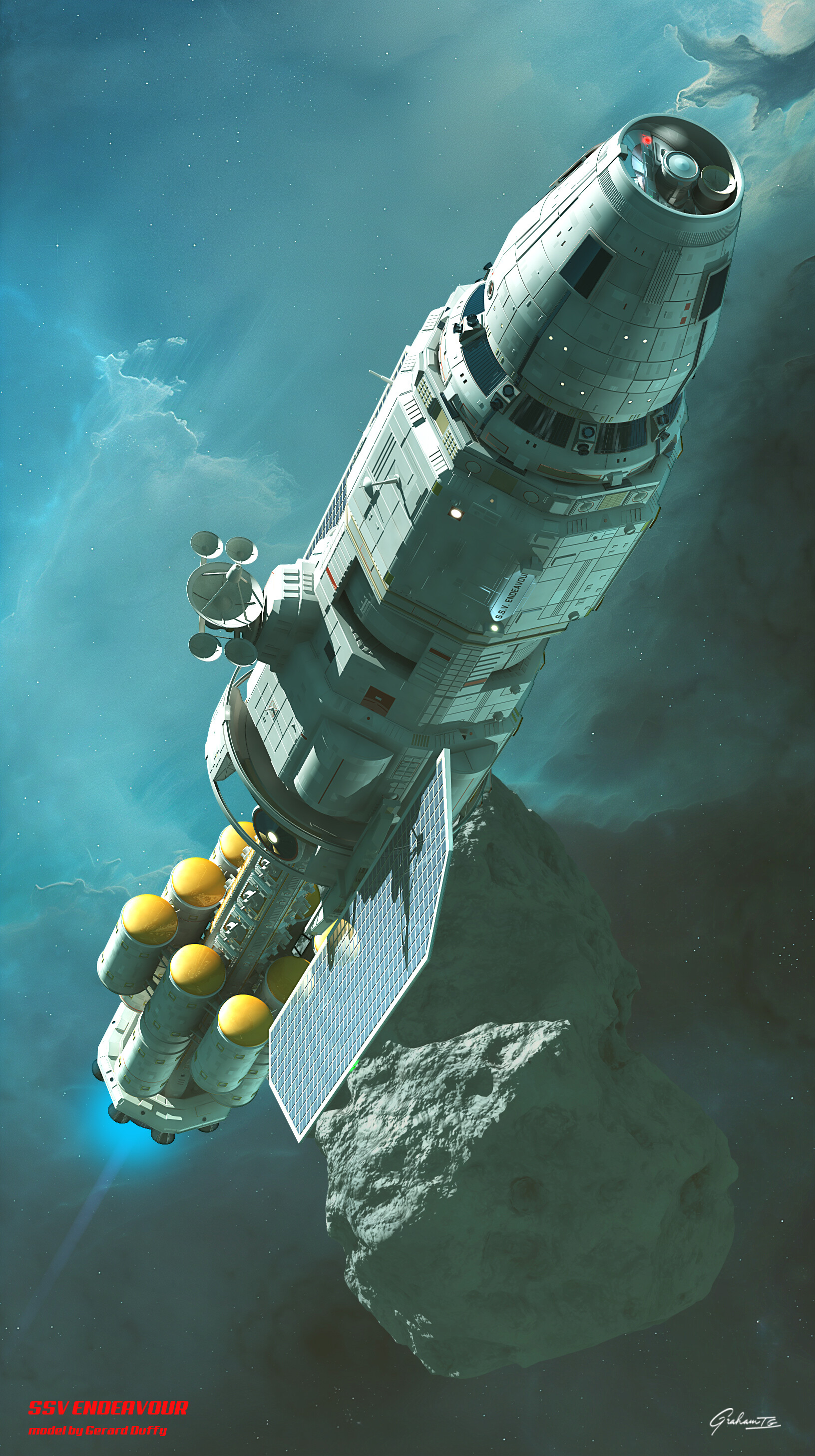 ArtStation - SSV Endeavour