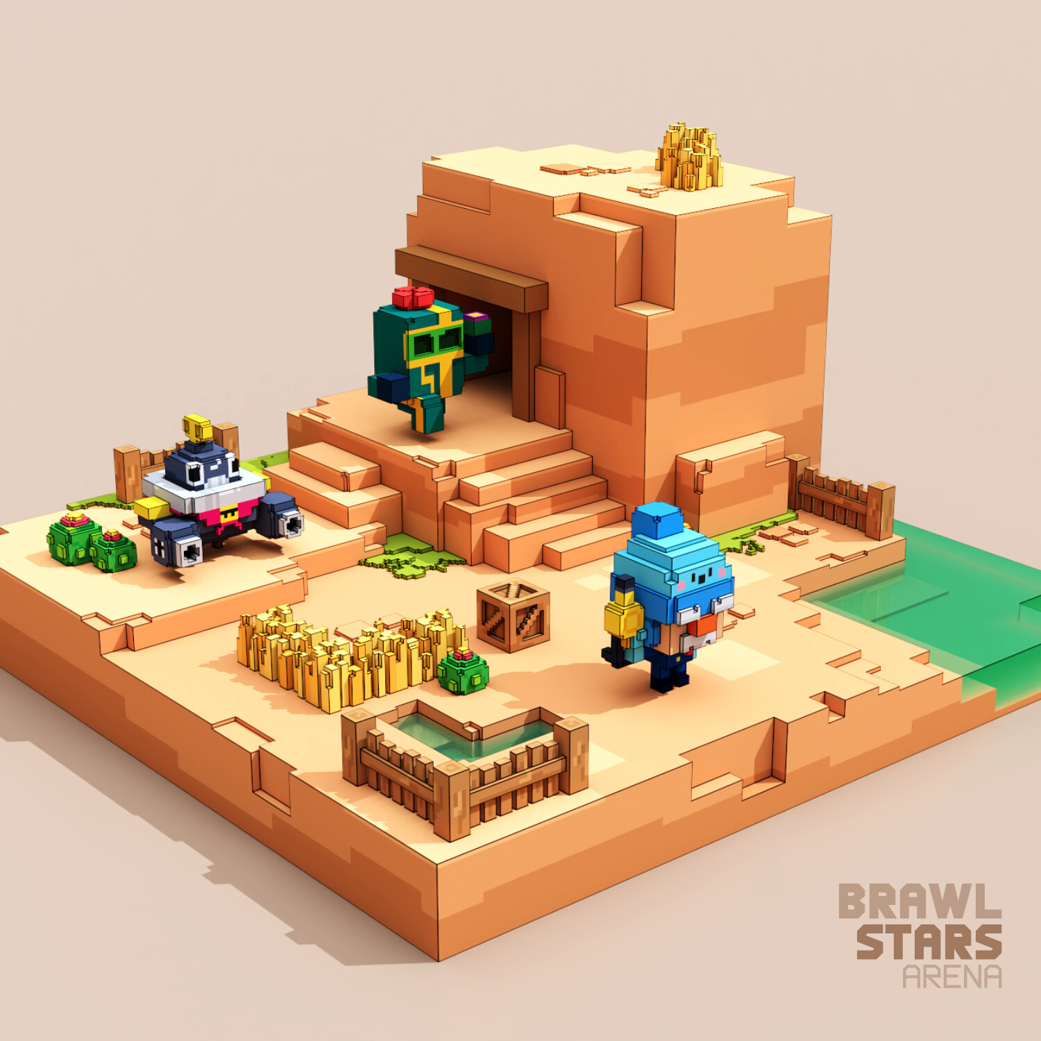ArtStation - Brawl Stars Arena