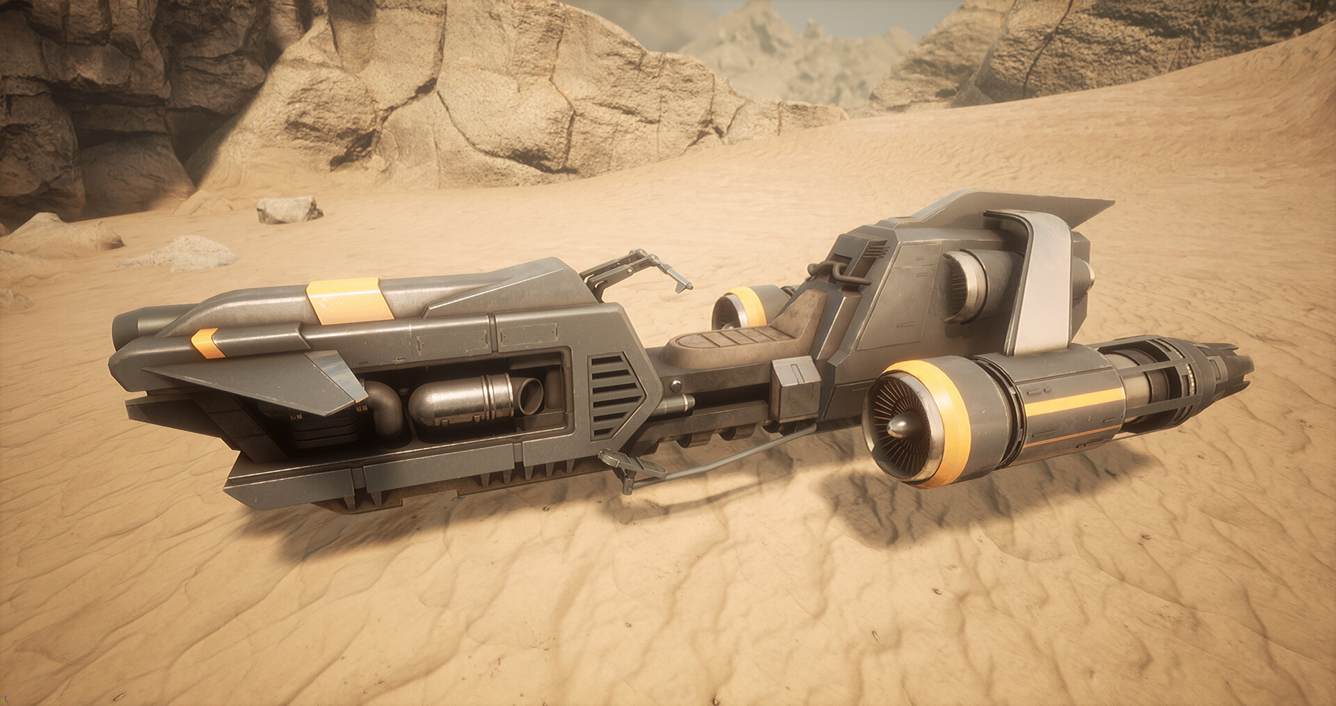 Philip Gilbert - Hover Bike Version 3