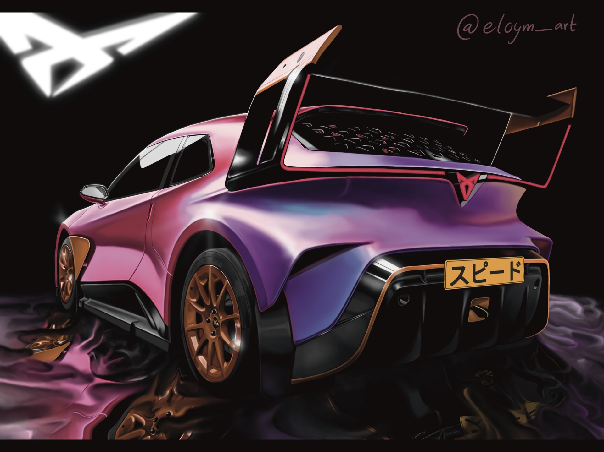 ArtStation - Cupra UrbanRebel