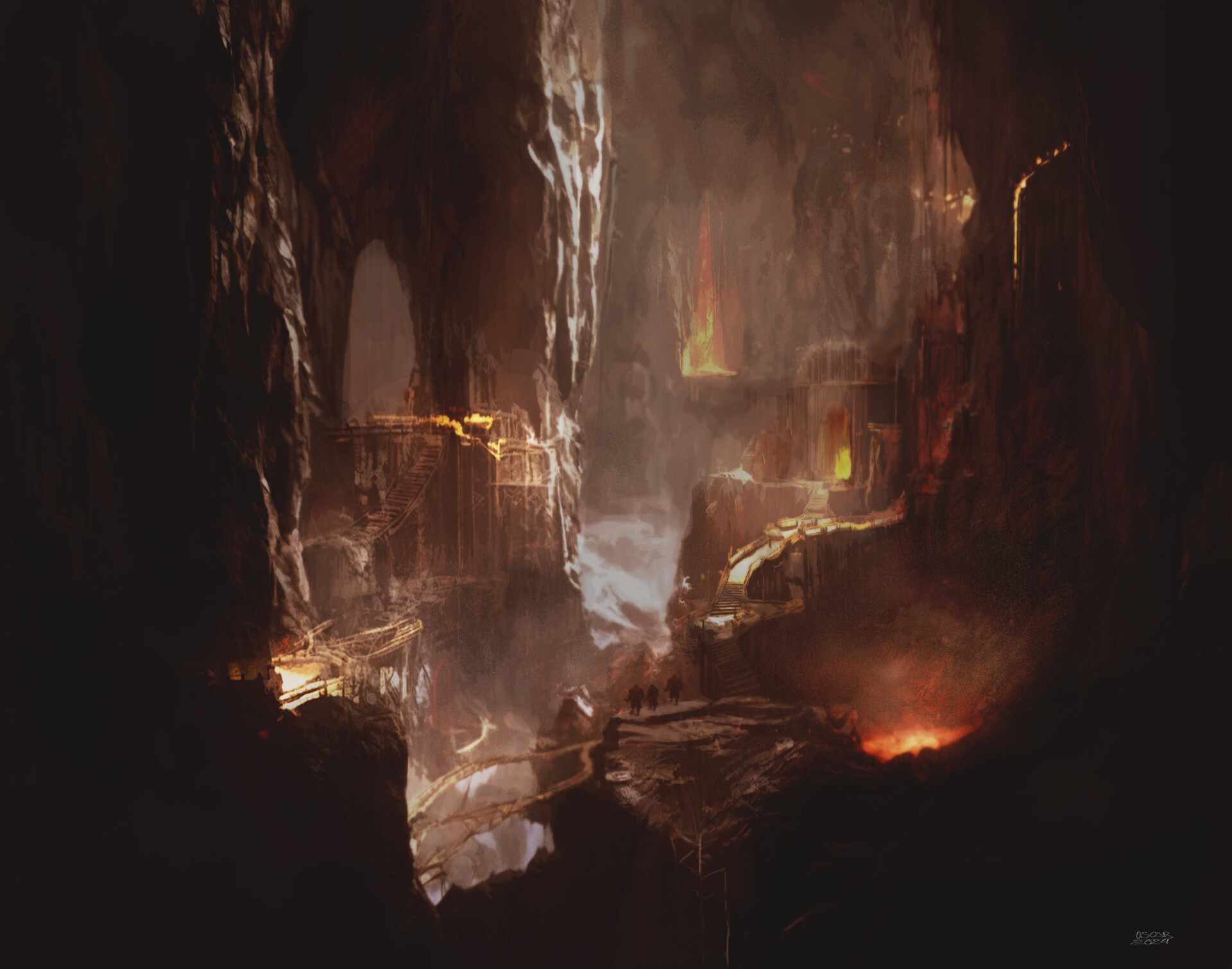 ArtStation - Fall into hell