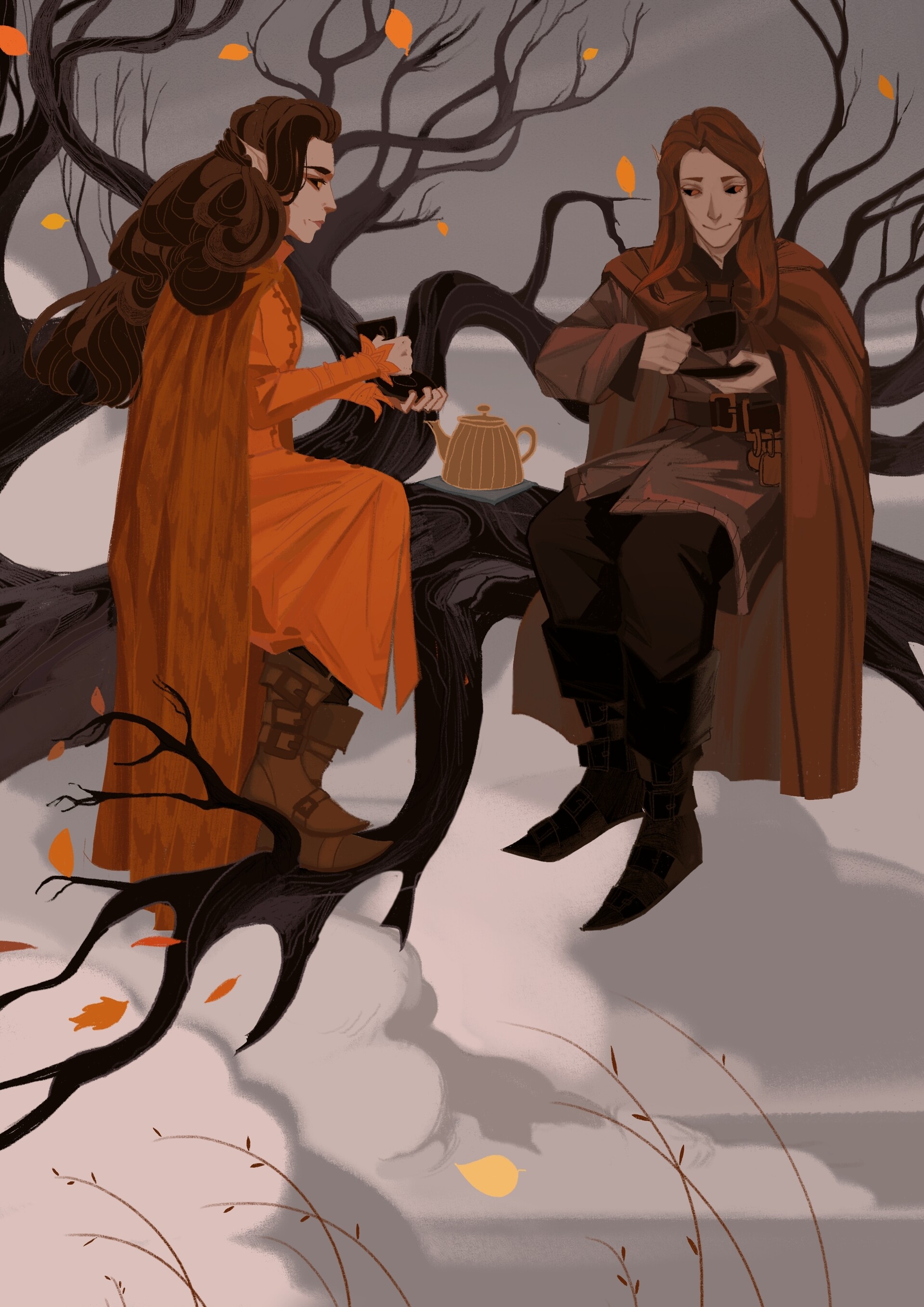 ArtStation - Forest elves