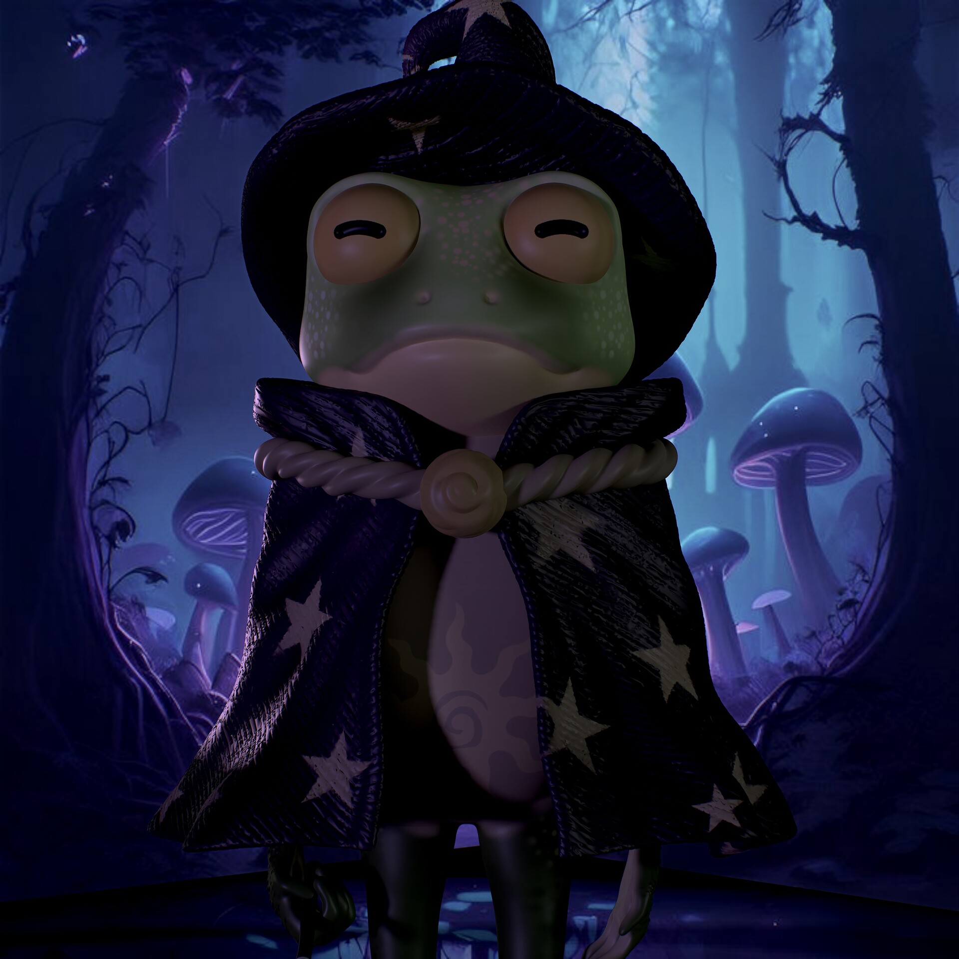 ArtStation - Witch Frog