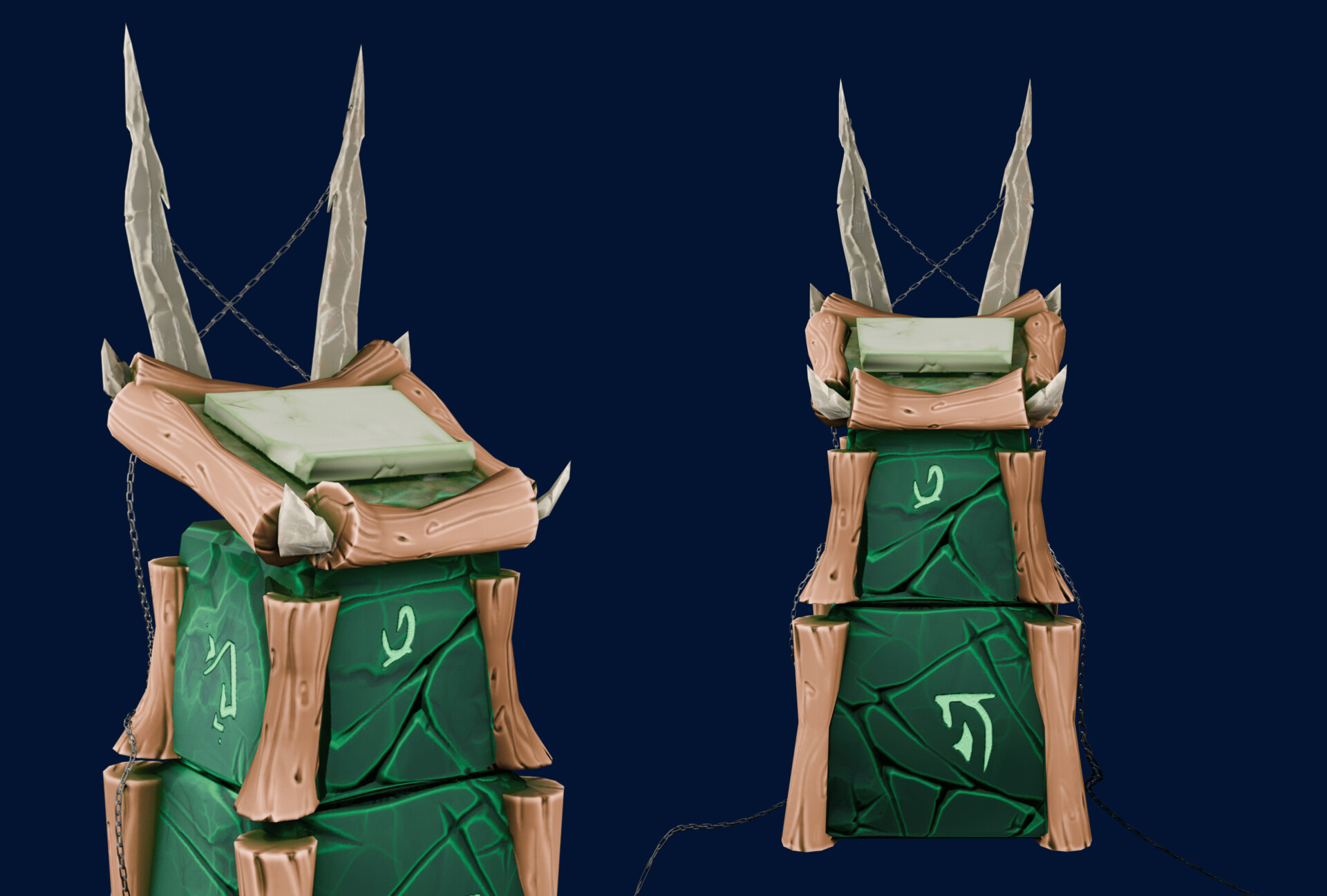 ArtStation - Stylized altar