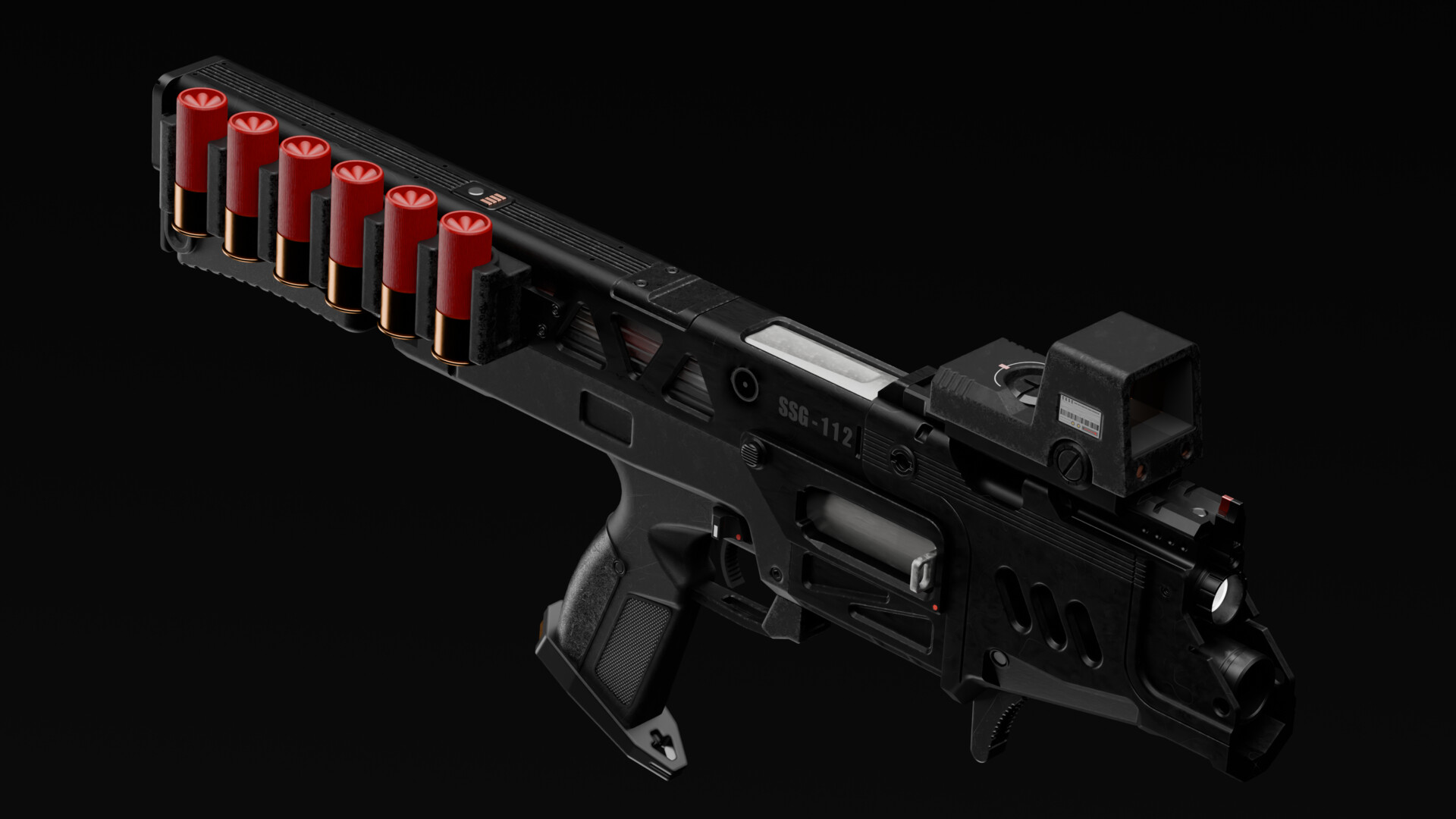 ArtStation - SSG-112 Tactical Shotgun