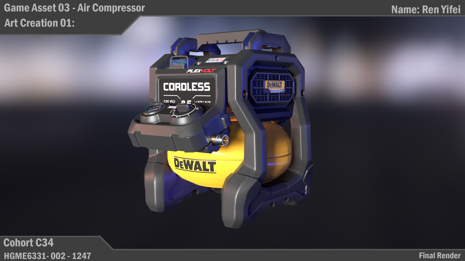 ArtStation - Air Compressor