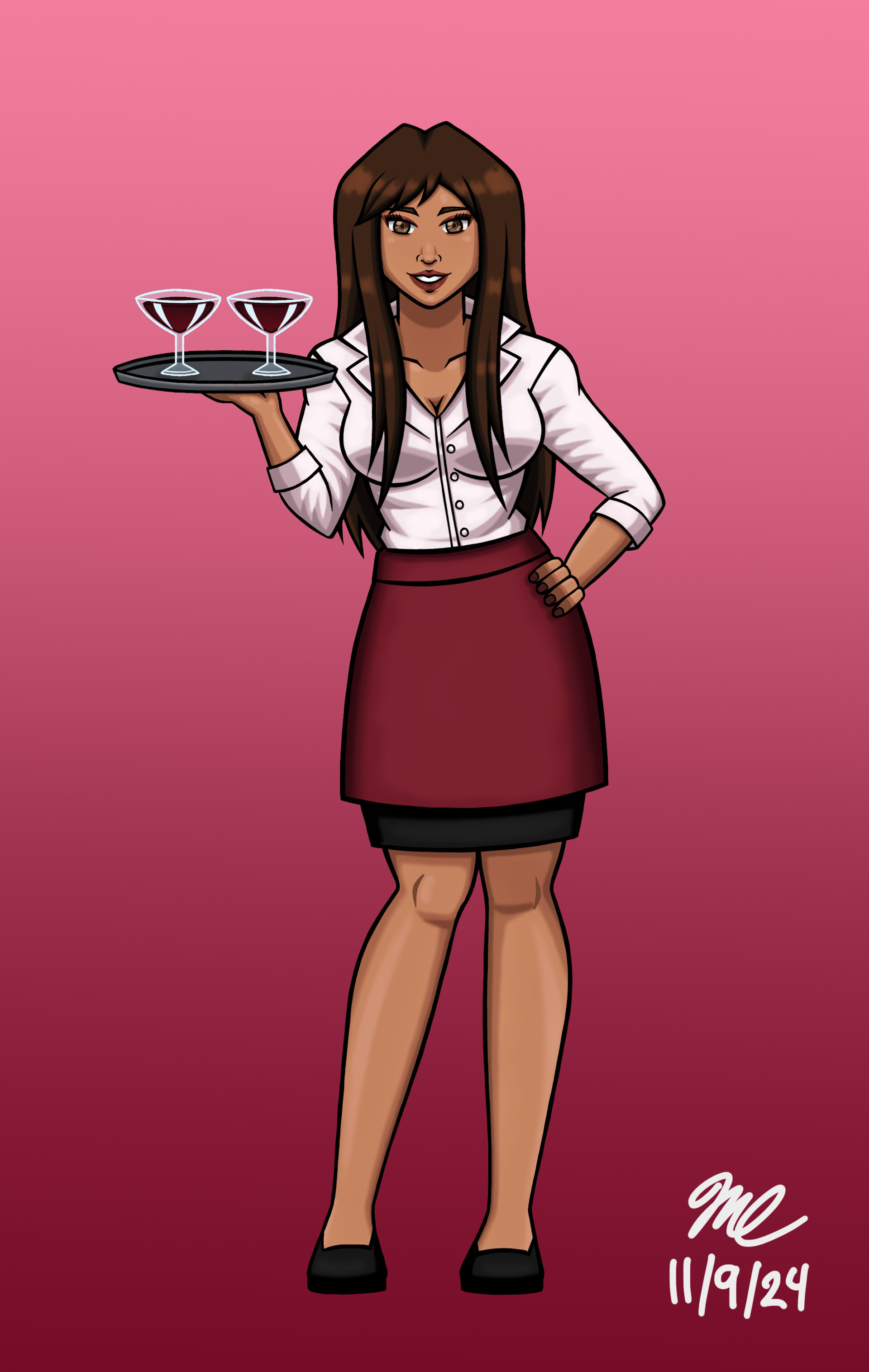 ArtStation - Zori Waitress